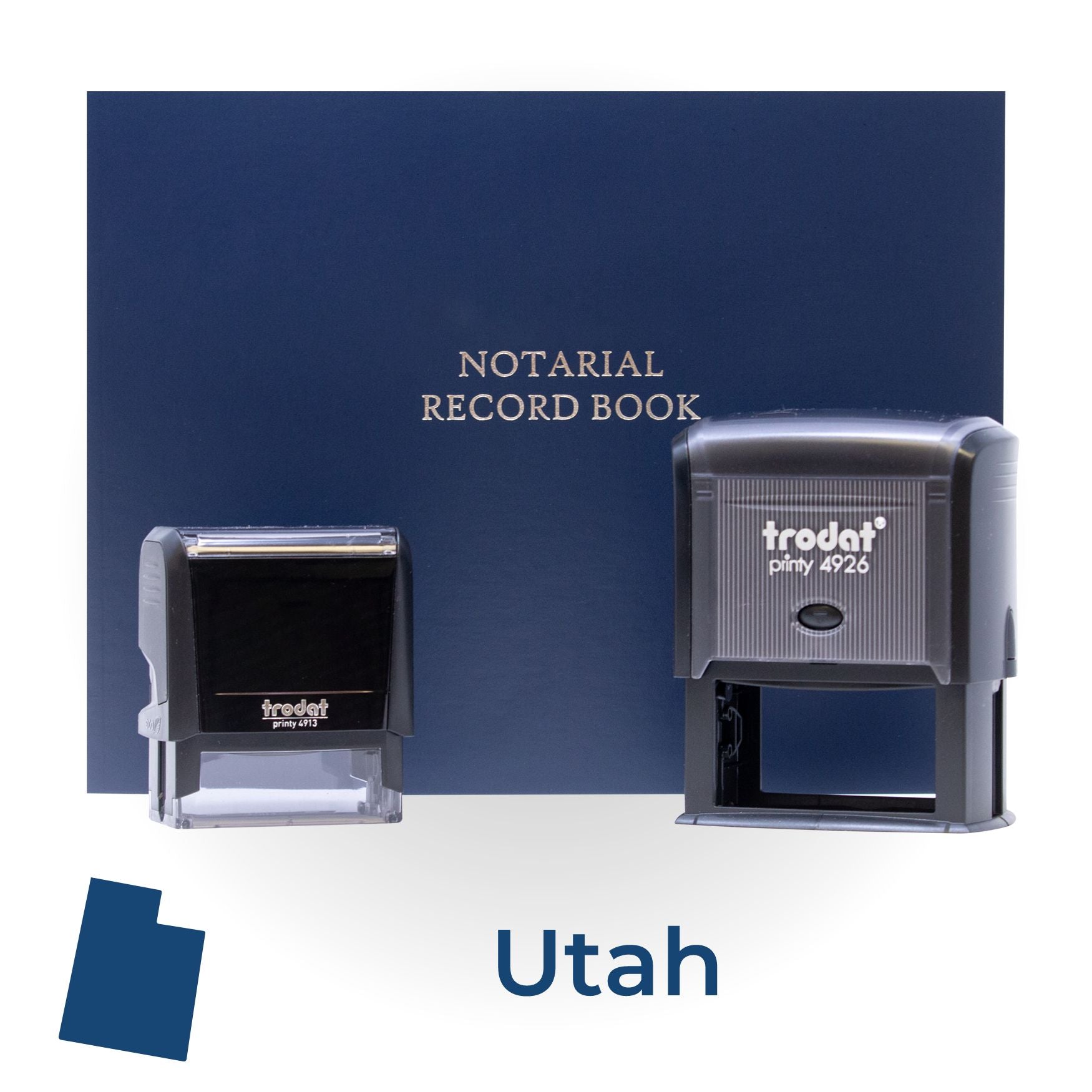 Complete Utah Notary Starter Kit with Self-Inking Notarial Stamp UT for Professionals