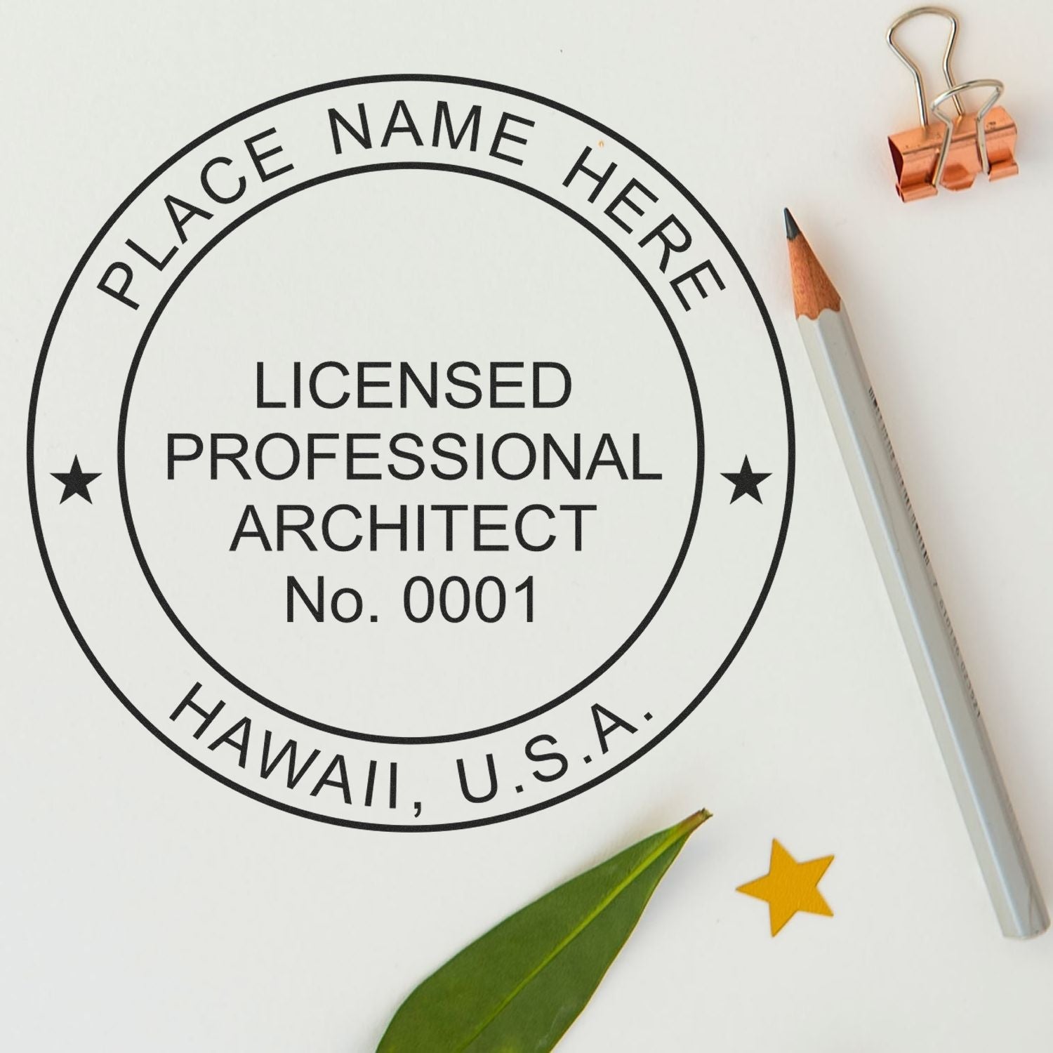 Designing Your Professional Identity: Hawaii Architect Stamp ...