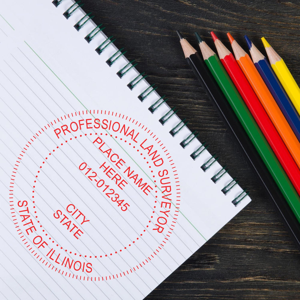 Requirements for Illinois Professional Land Surveyor Stamps | ESS