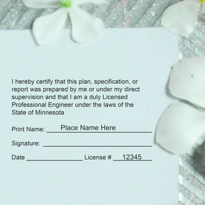 Minnesota Professional Engineer Stamp Rules and Regulations | ESS