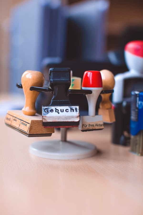 Transform Ordinary Labels with an Embossing Stamp