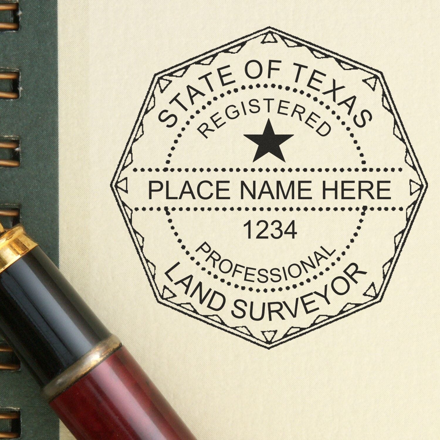 Elevate Your Professionalism: Texas Land Surveyor Stamp Designs ...