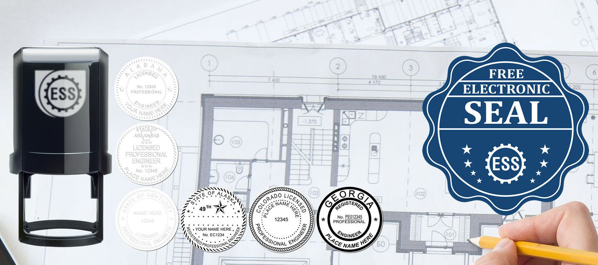 State Engineer Stamps and Seals | PE Stamps and PE Seals
