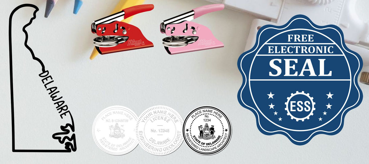 State of Delaware Stamps and Seals | Engineer Seal Stamps