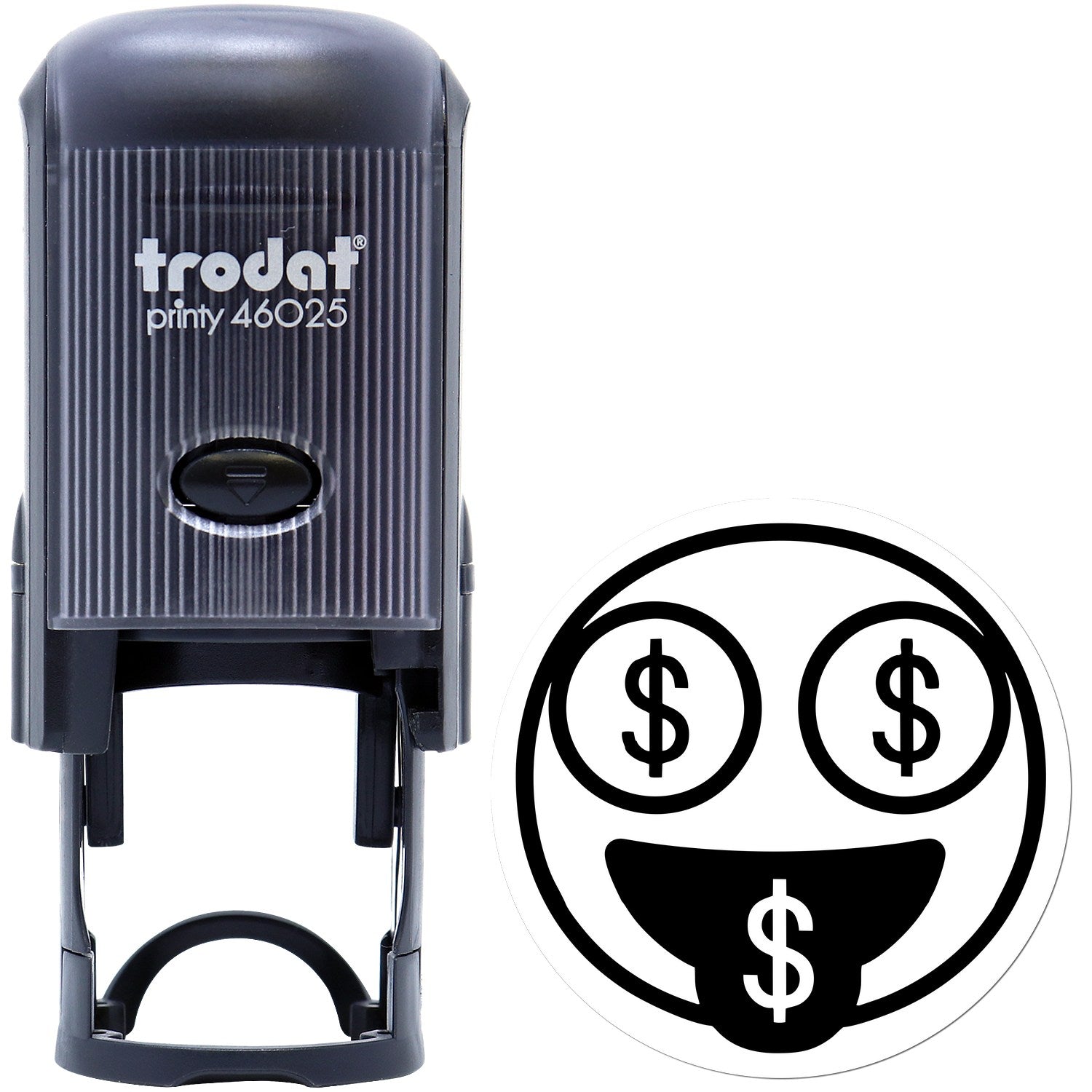 Self-Inking Emoji Stamp for Event Planners - Money Eyes Facial ...