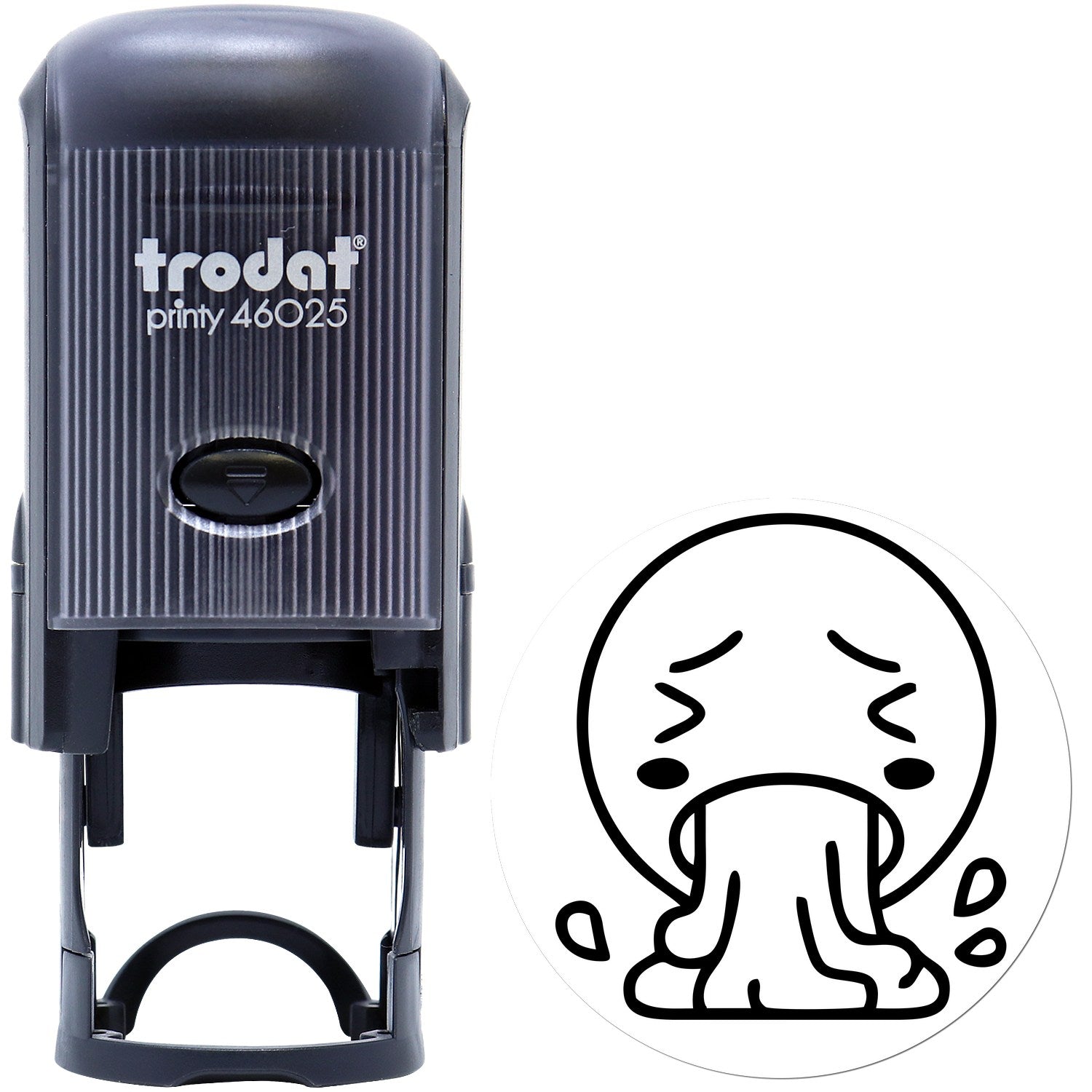 Self-Inking Queasy Quincy Pictogram Stamp for Chefs Fun Emoji Stamp for ...