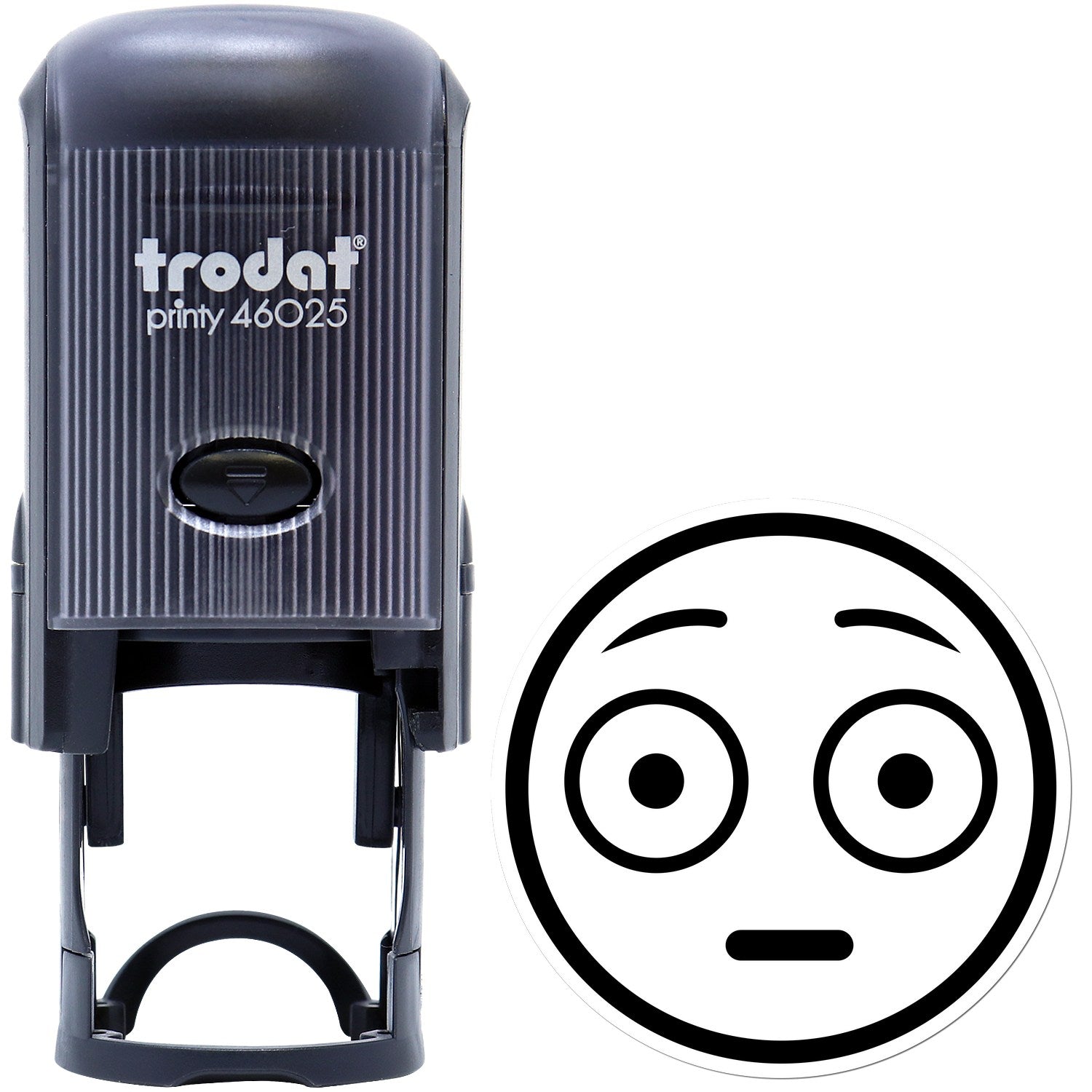 Self-Inking Wide-Eyed Wally Emoji Stamp for Kids - Perfect for Daycare ...