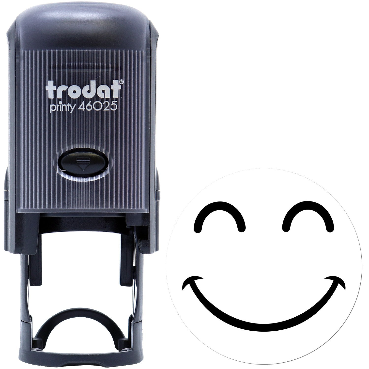 Self-Inking Giggly Smiley Emoji Stamp | Engineer Seal Stamps