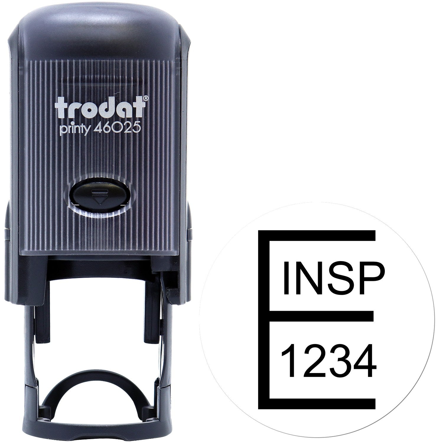 Large Self-Inking Approval & Status Stamp - 1 Diameter Inspection ...