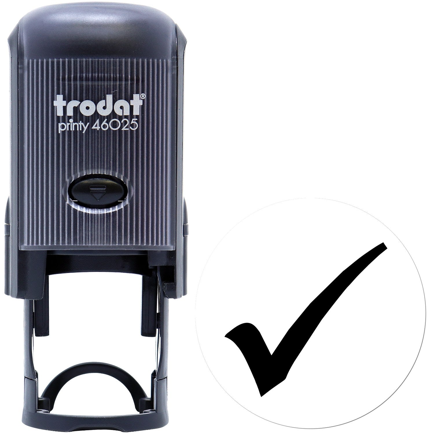 Large Ergonomic Self-Inking Approved Checkmark Inspection Stamp - 1 ...