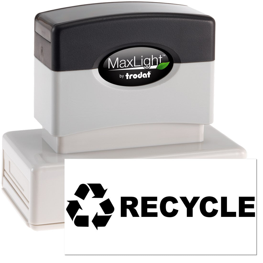 Maxlight Premium Recycle Symbol Stamp for Delivery & Mail - Perfect for ...