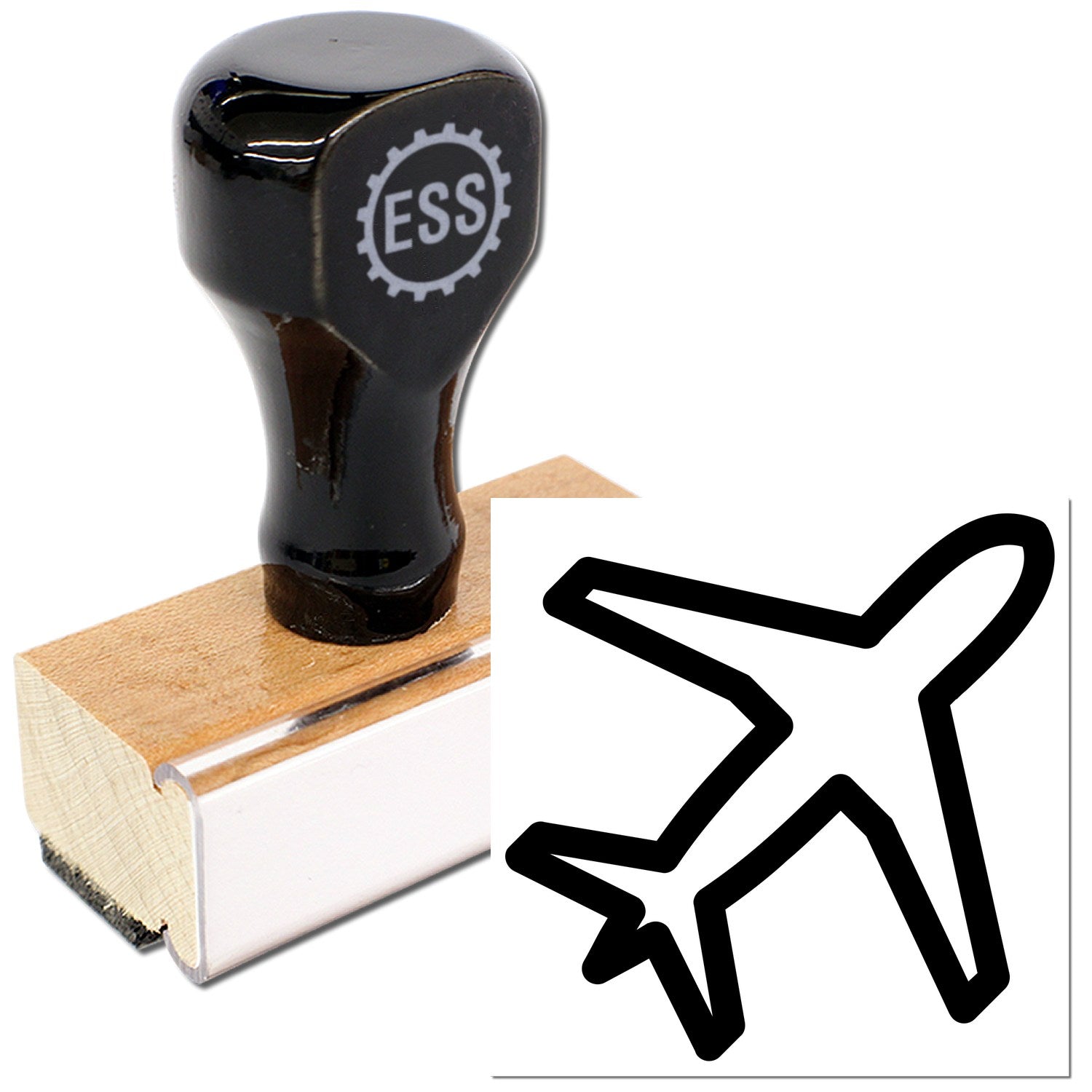 Wood Handle Jetsetter Rewards Rubber Stamp for Loyalty Program ...
