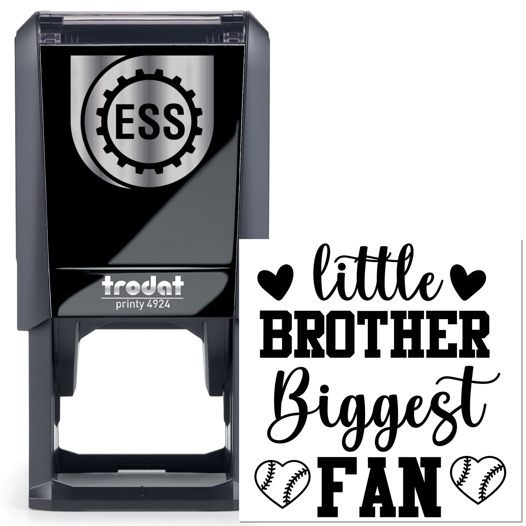 Biggest Fan Self-Inking Stamp for Teachers and Sports Parents Note Card ...