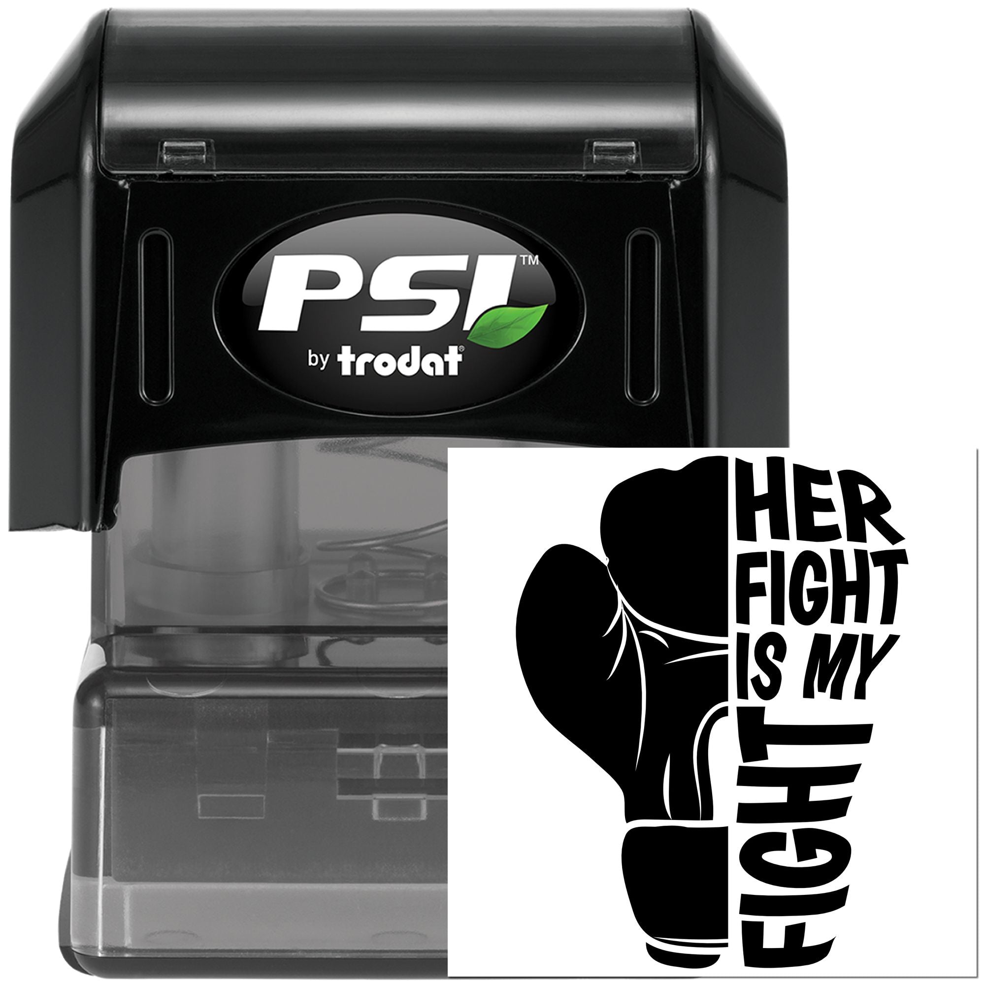 Pre-Inked Boxing Gym Logo Stamp and Sports Merchandise Tag Stamp