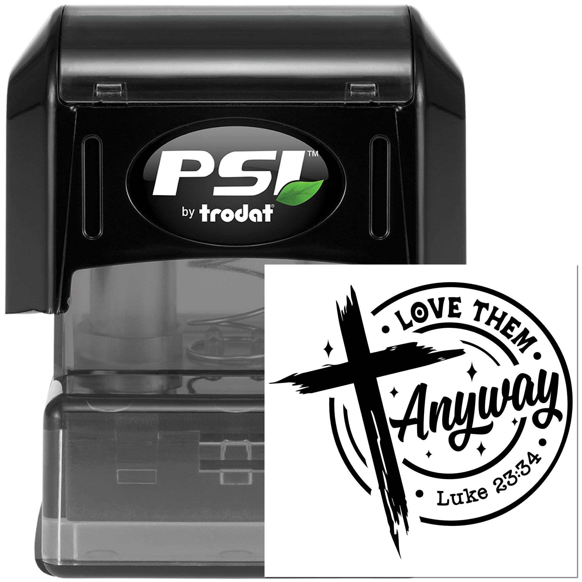 Pre-Inked Angry Cross Bold Correction Stamp, Expressive Paper-Craft ...