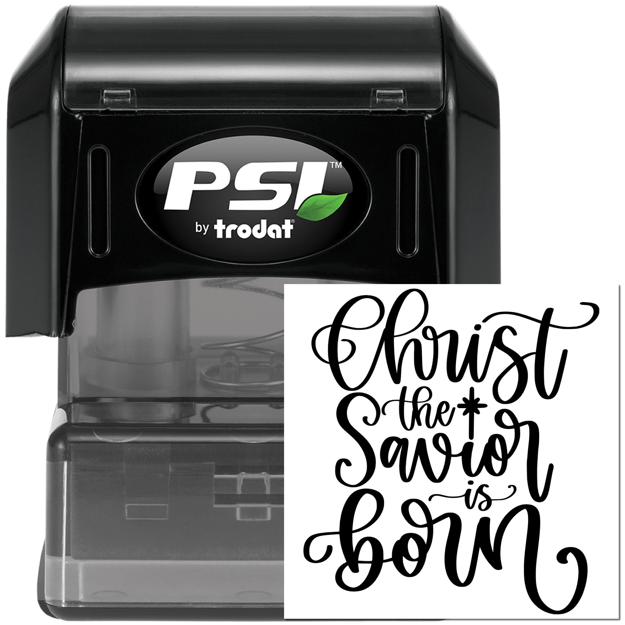 Pre-Inked Christ The Savior Papercraft Stamp | Engineer Seal Stamps