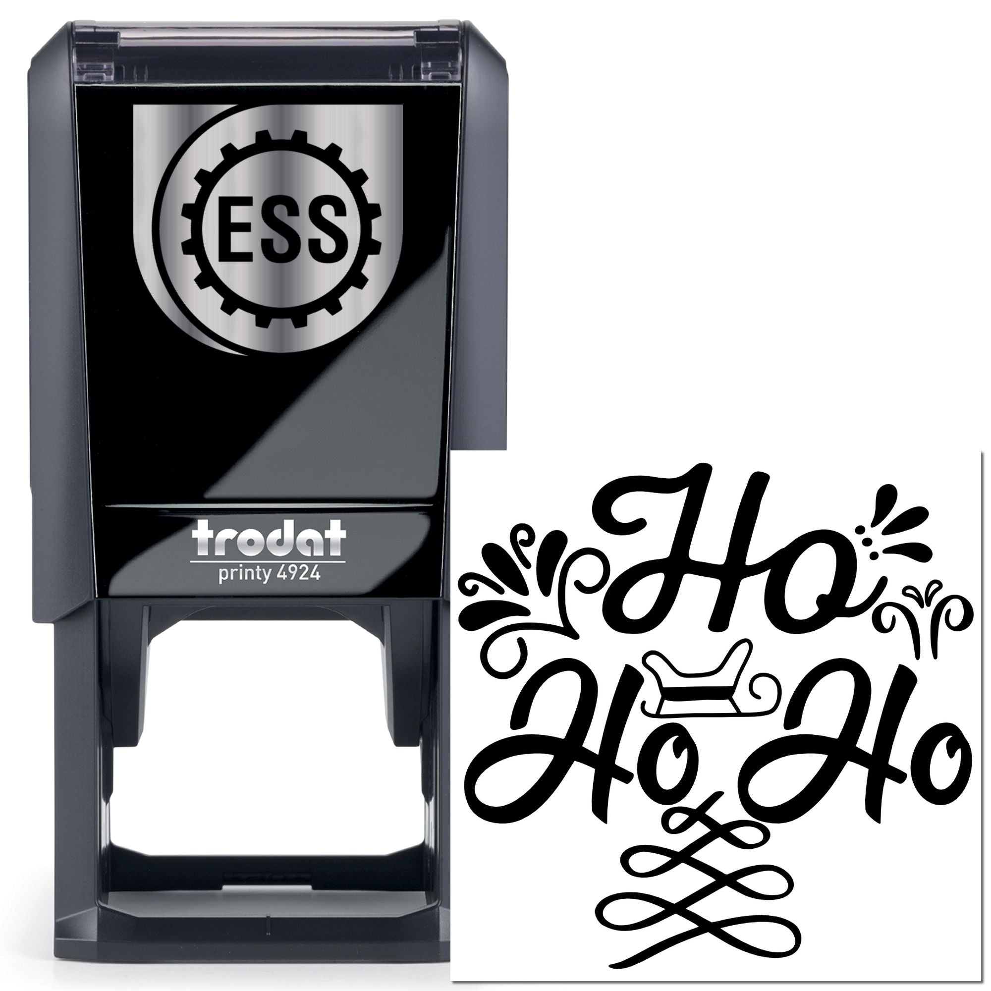 Self-Inking Christmas Papercraft Stamp for Holiday Cardmaking and Small ...