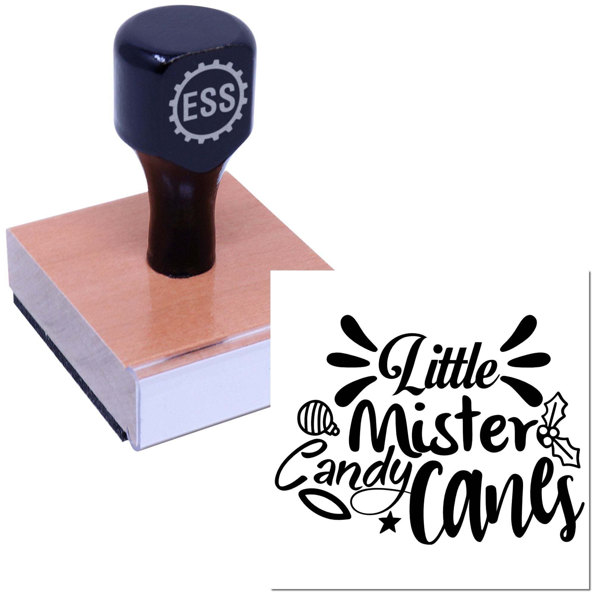 Tiny Candy Charmer Rubber Stamp — Candy-Themed Scrapbooking Stamp for ...