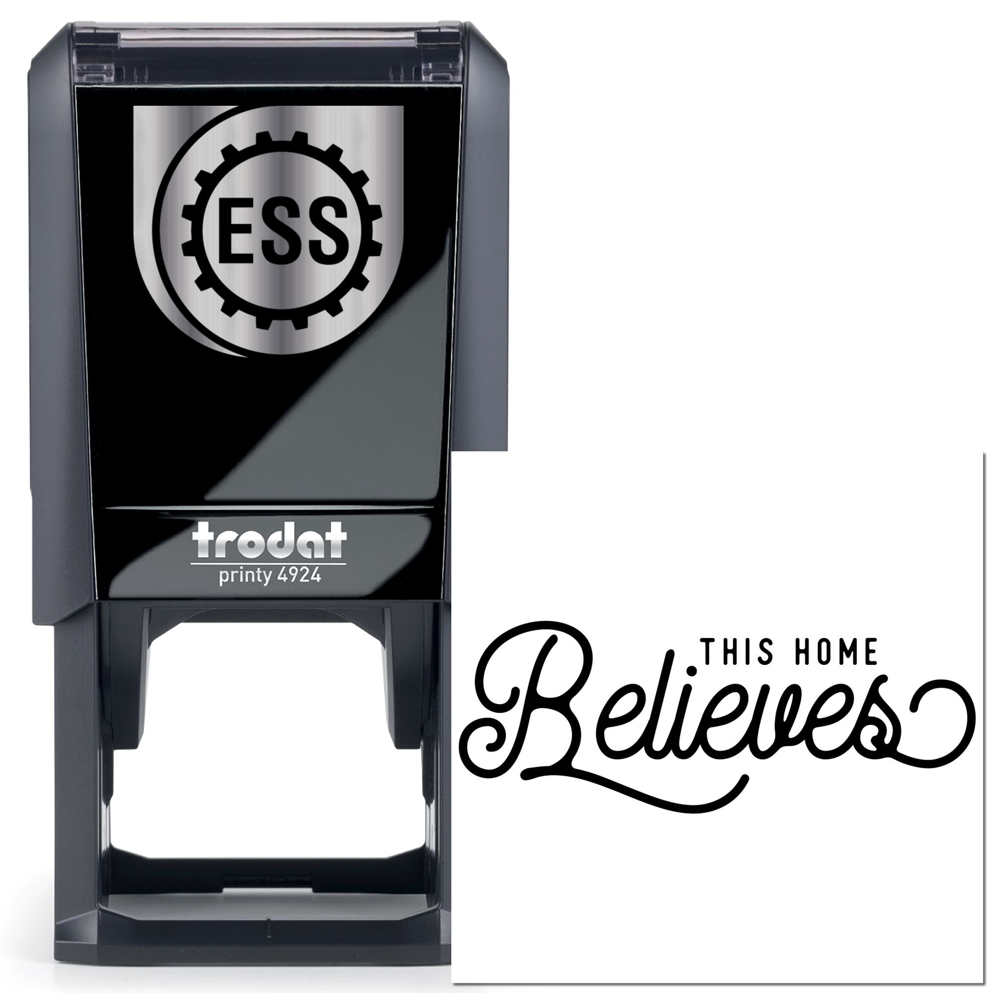Self-Inking Realtor Neighborhood Postcard Stamp - Faithful Home Mailing ...