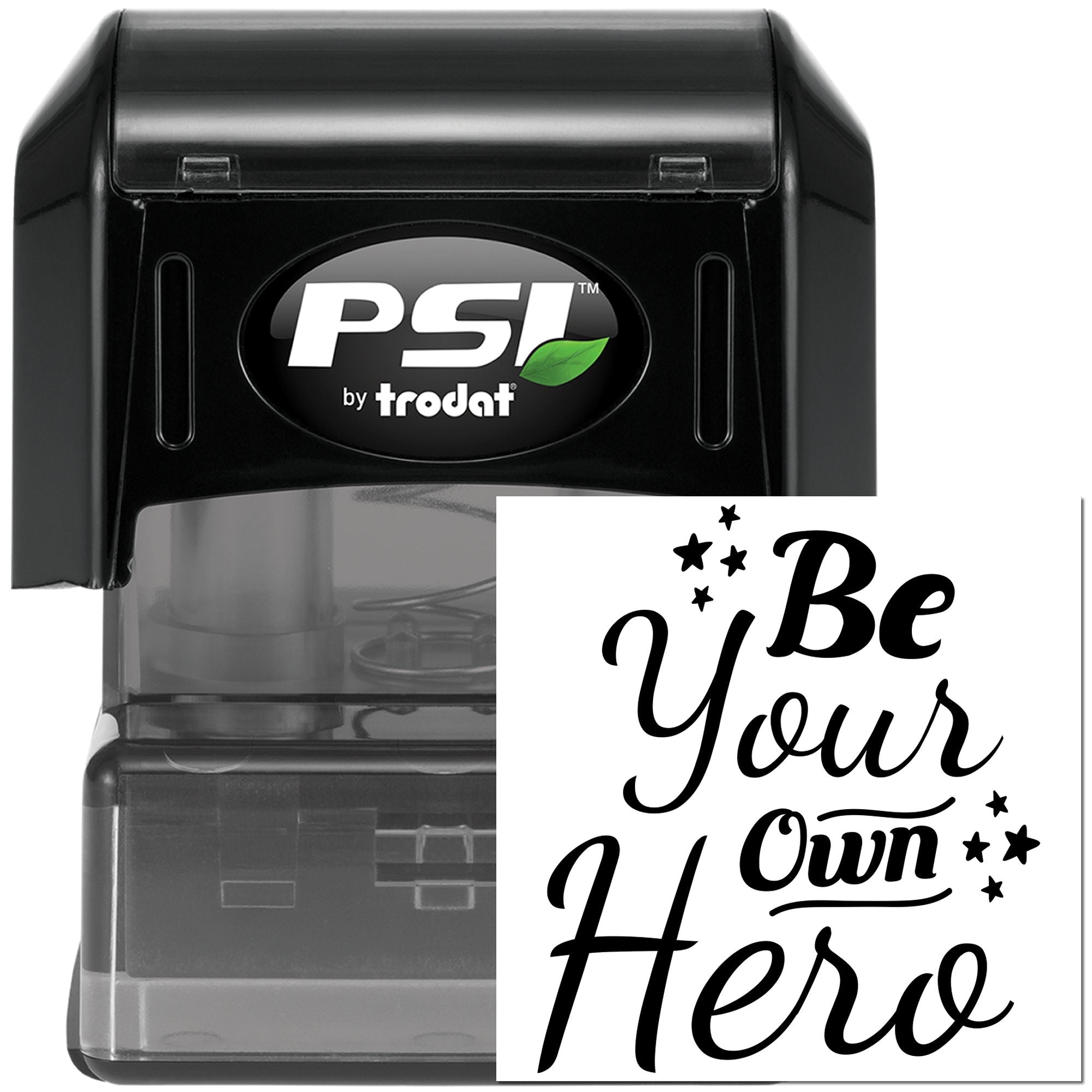 Be Your Hero Stamp Pre-Inked Card Stamp for DIY Greeting Cards