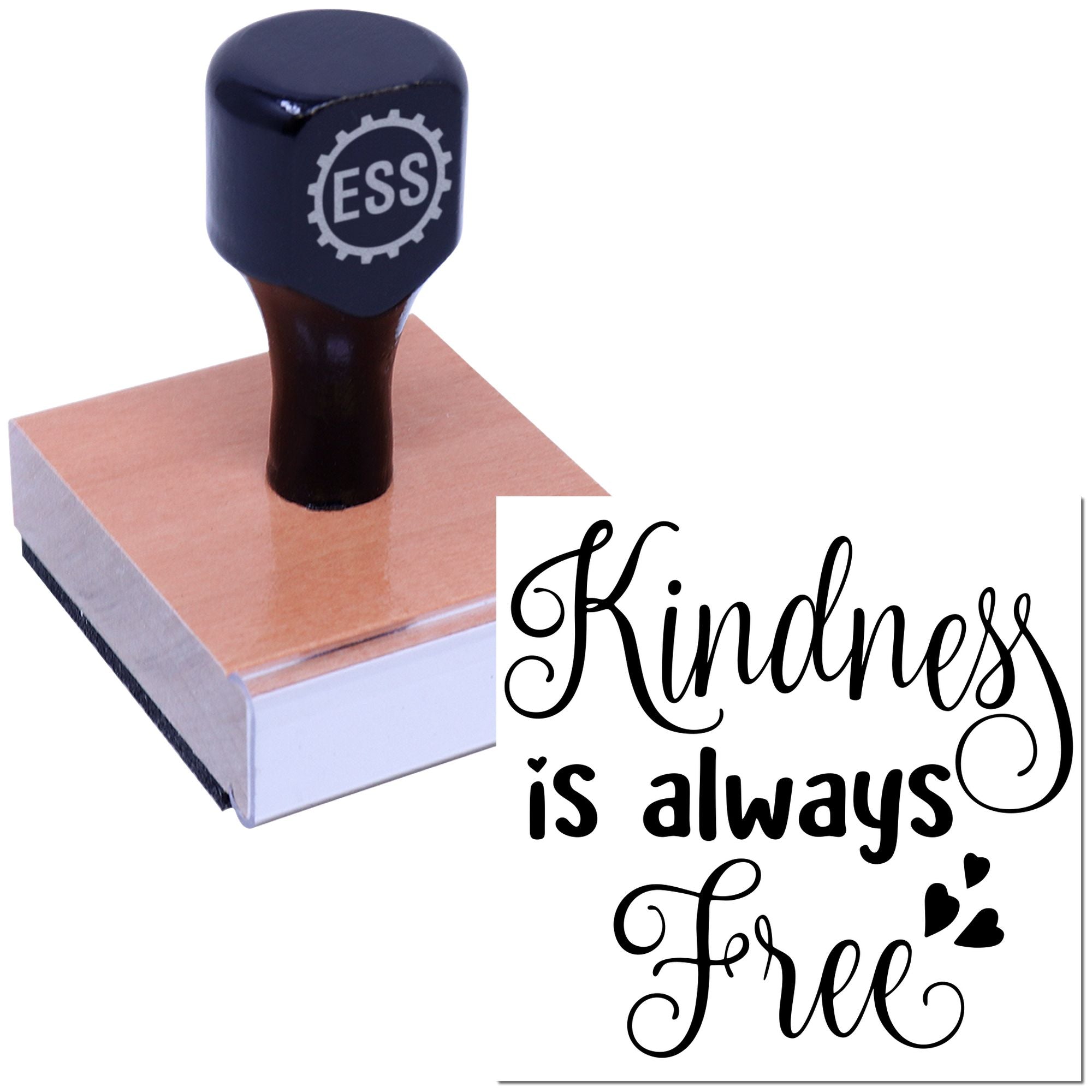 Whimsical Place Card Stamp – DIY Wedding Place Card Stamp, Kindness ...