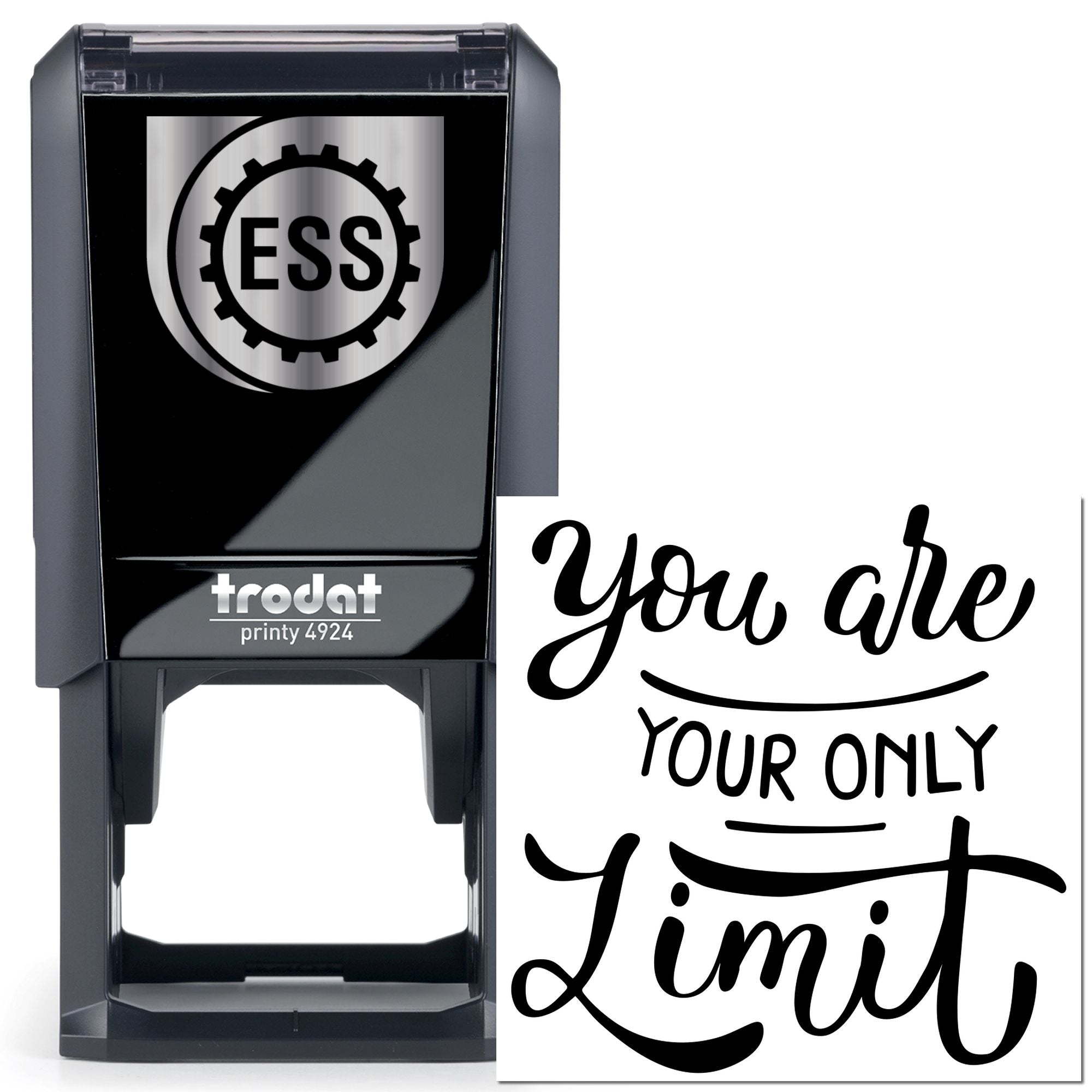 Custom Branding Stamp - Self-Inking Limitless You Crafting Stamp for ...
