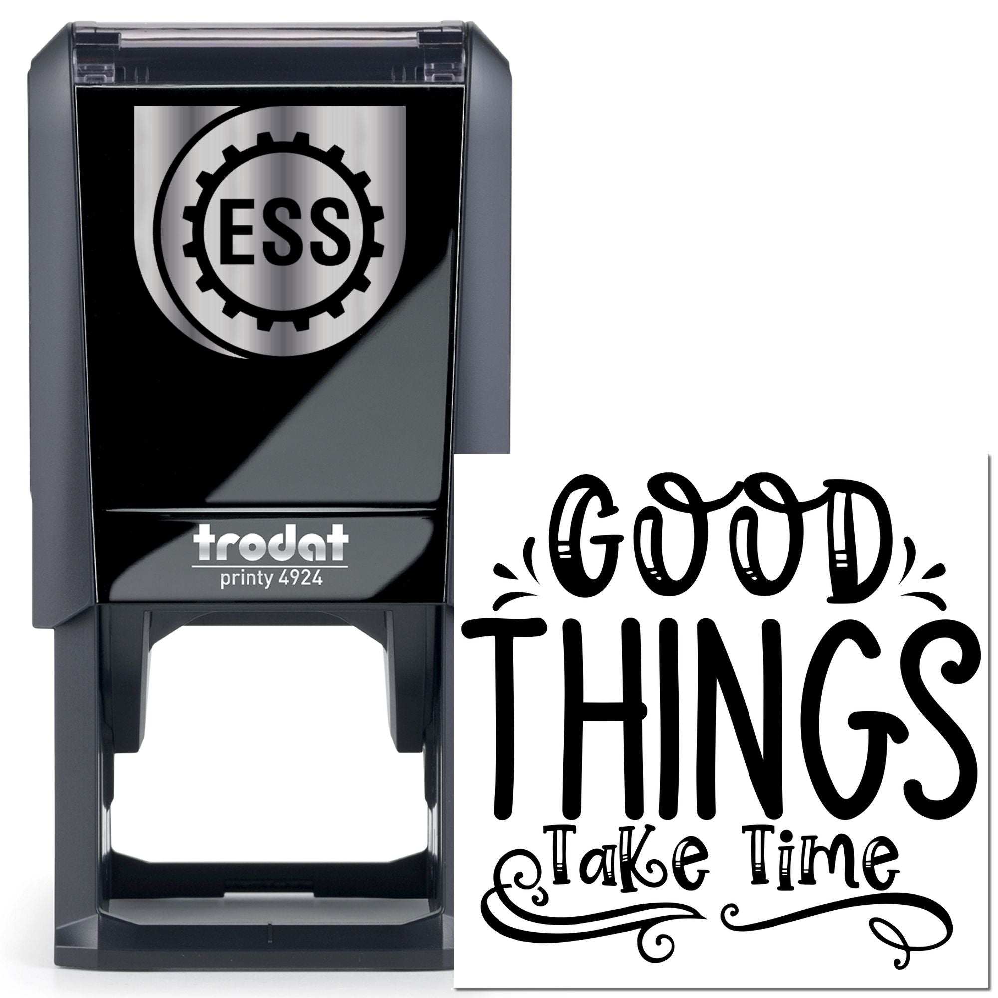 High-Quality Self-Inking Good Things Scrapbook Stamp for Classroom ...