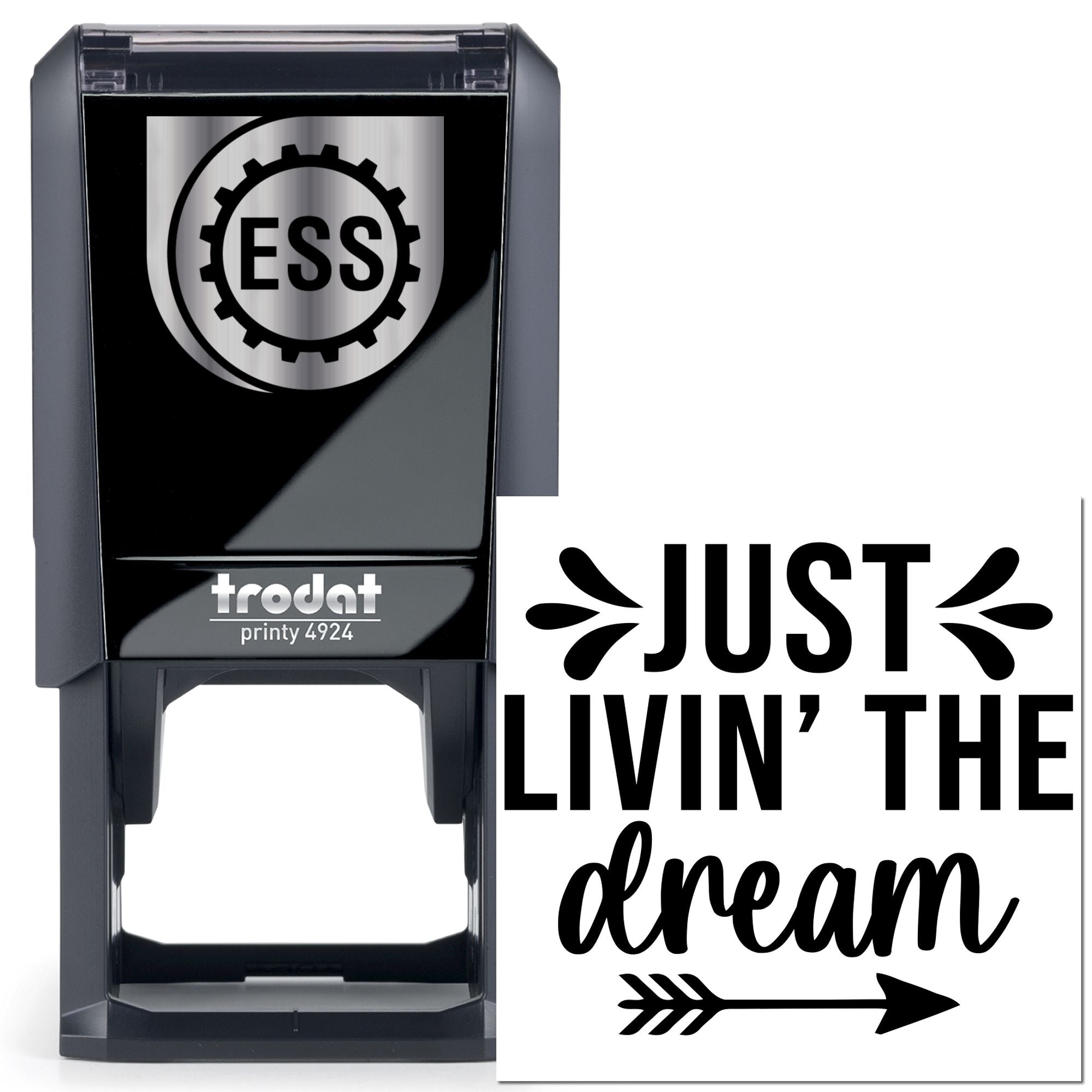 Premium Self-Inking Cardmaking Stamp for Dream Life - Ideal for Hobby ...