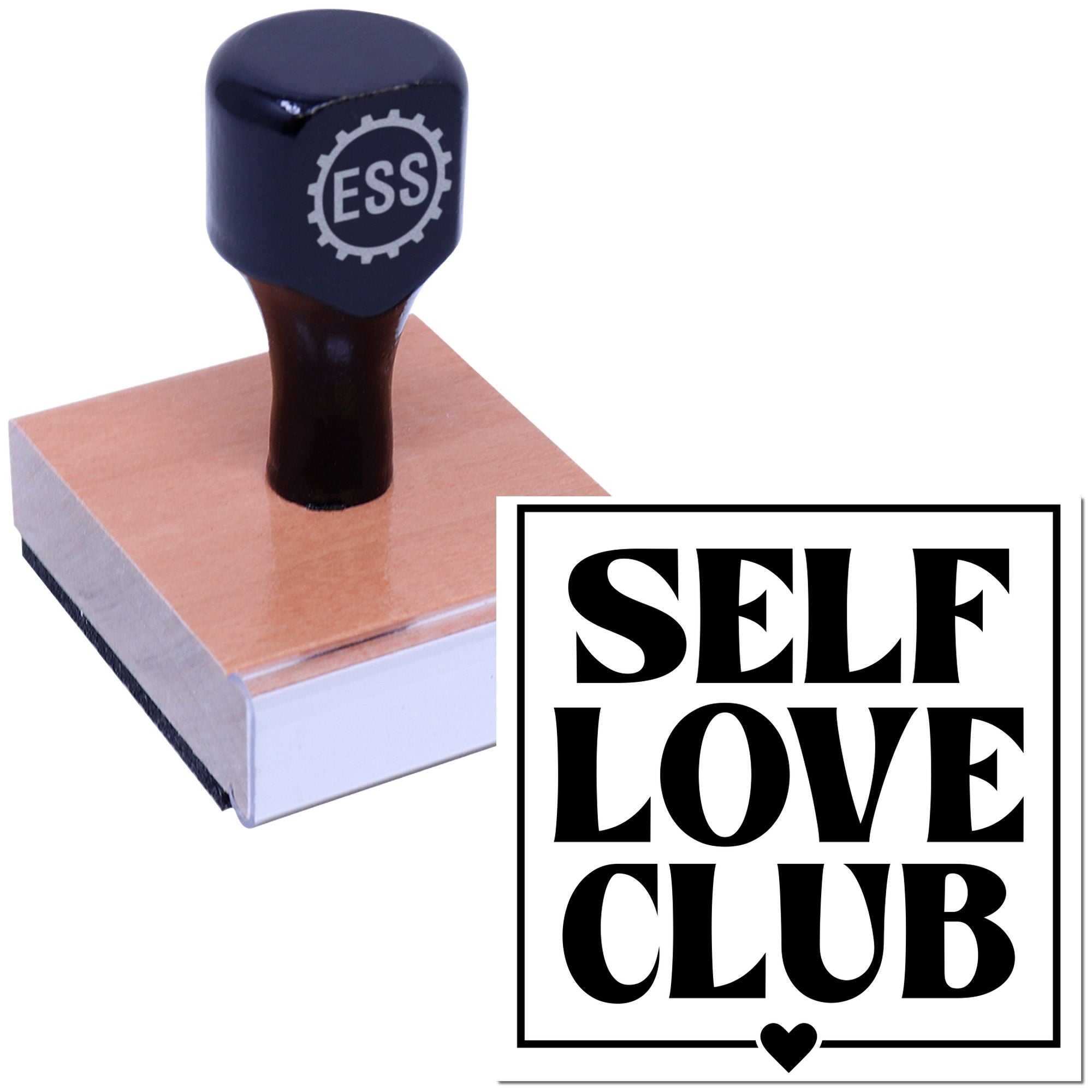 Self Care Collective Craft Rubber Stamp – Self Care Rubber Stamp ...