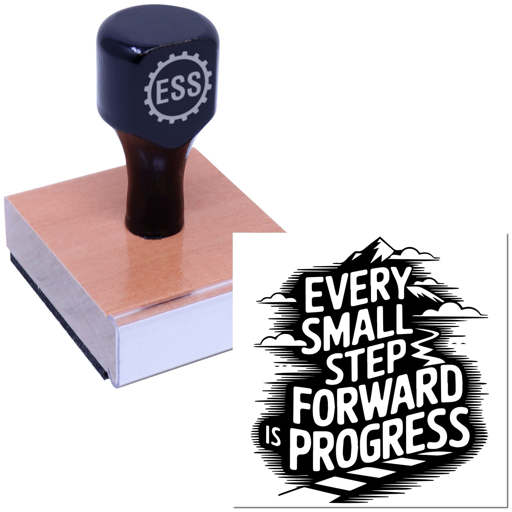 Journey Progress Rubber Stamp for Growth & Milestone Journaling ...