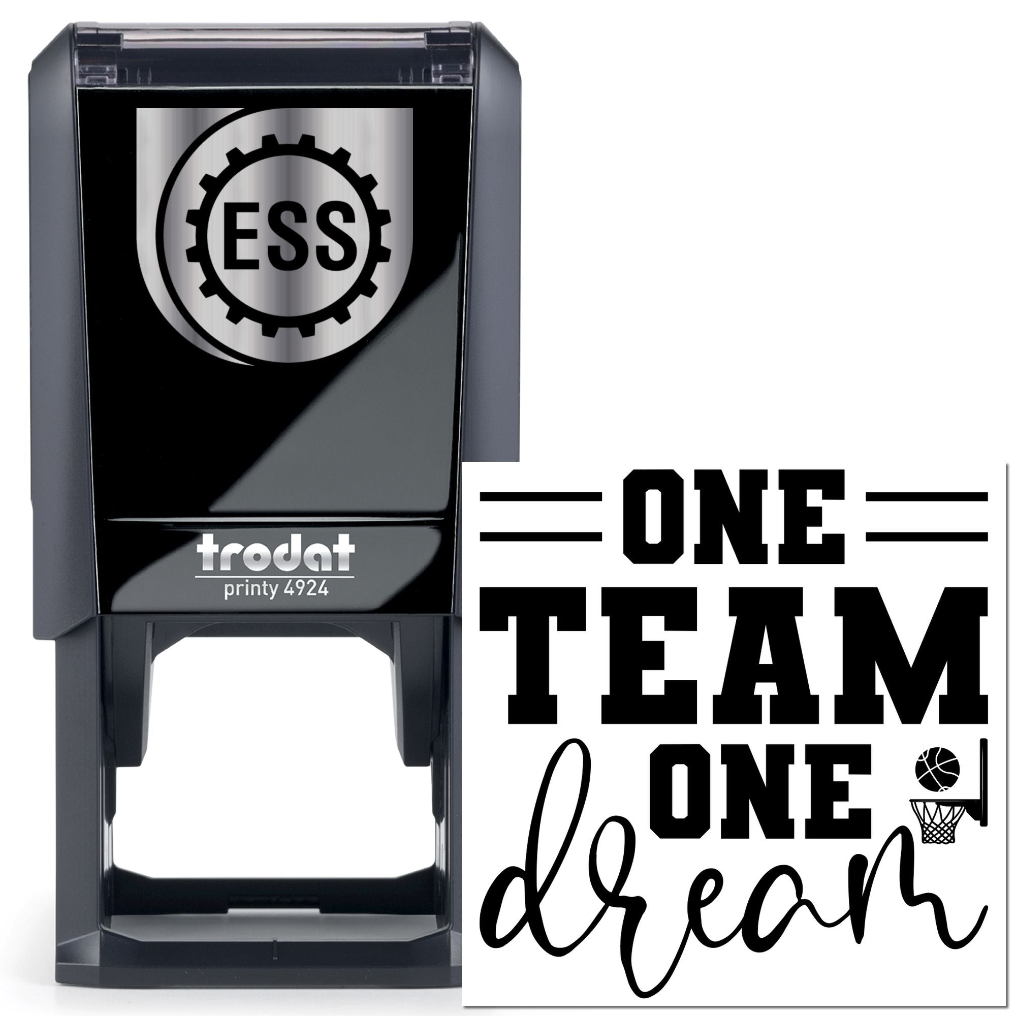 Self-Inking Dream Team Paper Craft Stamp | Engineer Seal Stamps