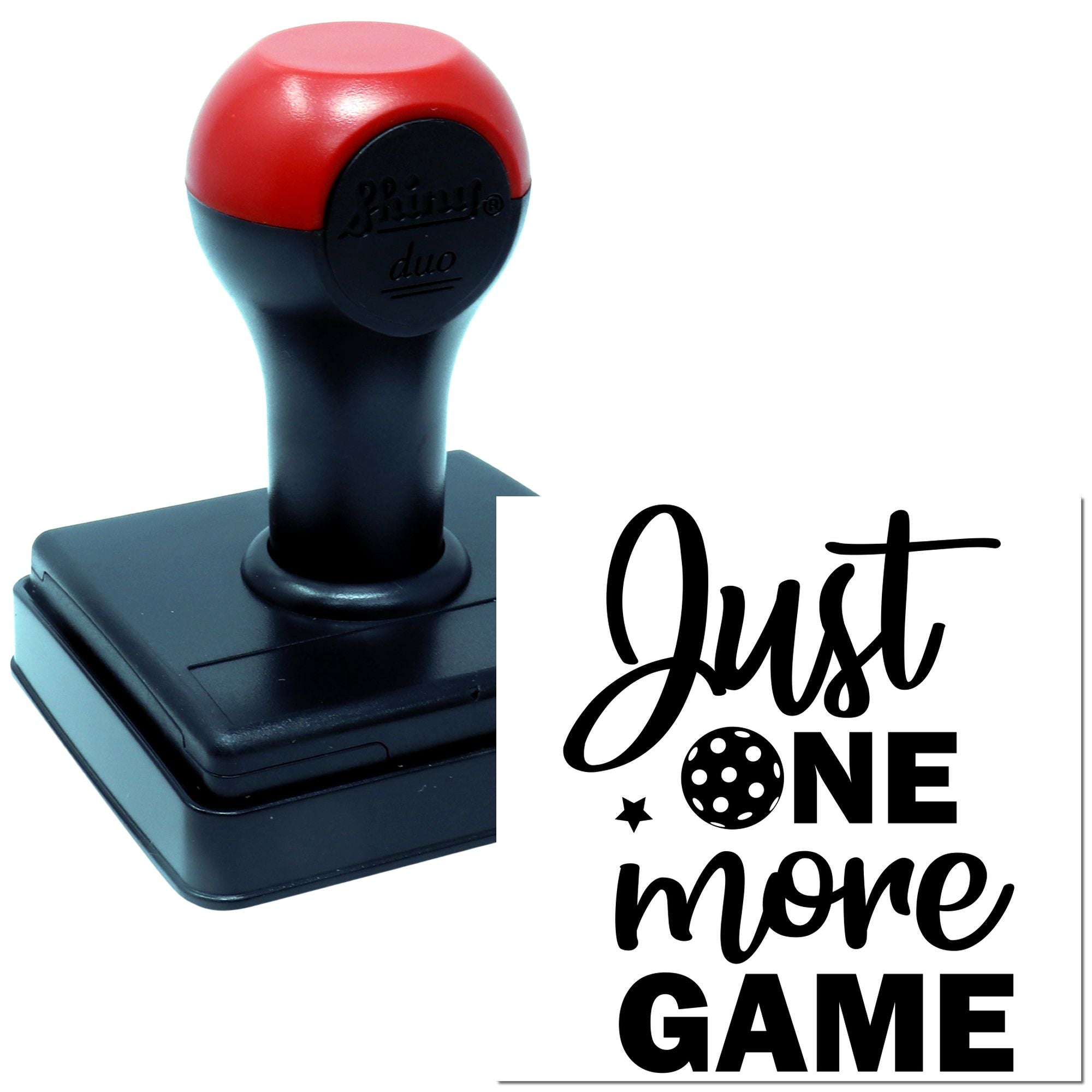 Duo Endless One More Game Hand Stamp Gamer Convention Accessory for Gamers