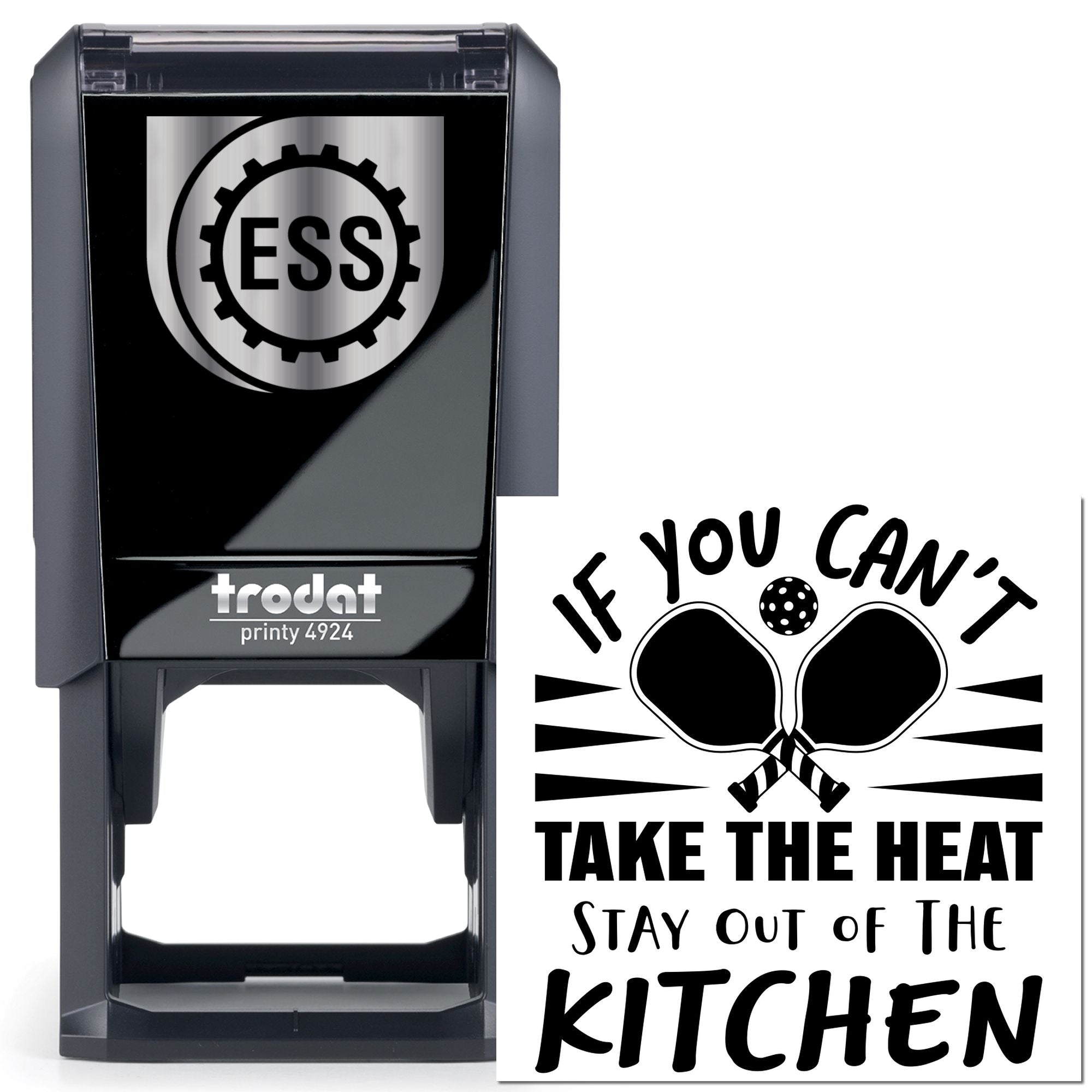 Self-Inking Table Tennis Scrapbooking Stamp | Engineer Seal Stamps