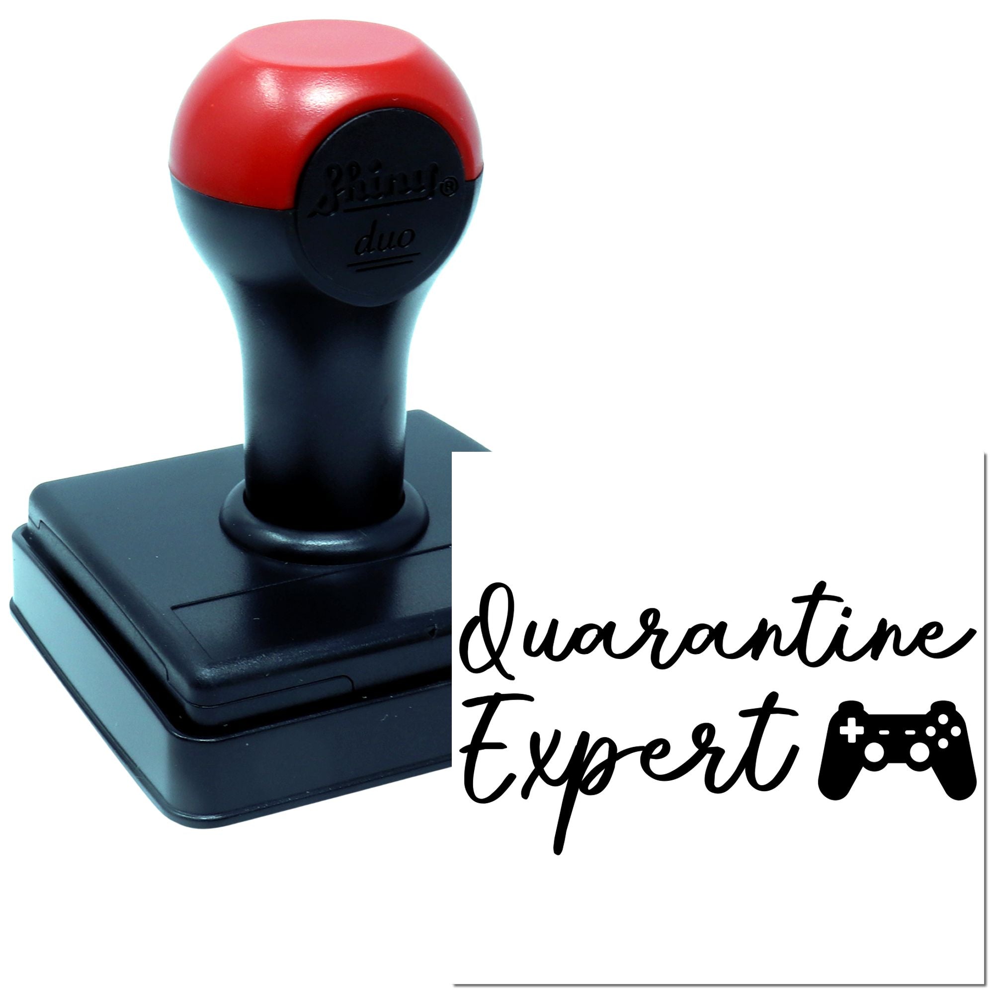 Duo Quarantine Gaming Controller Gift Stamp, Novelty Gamer Collectible