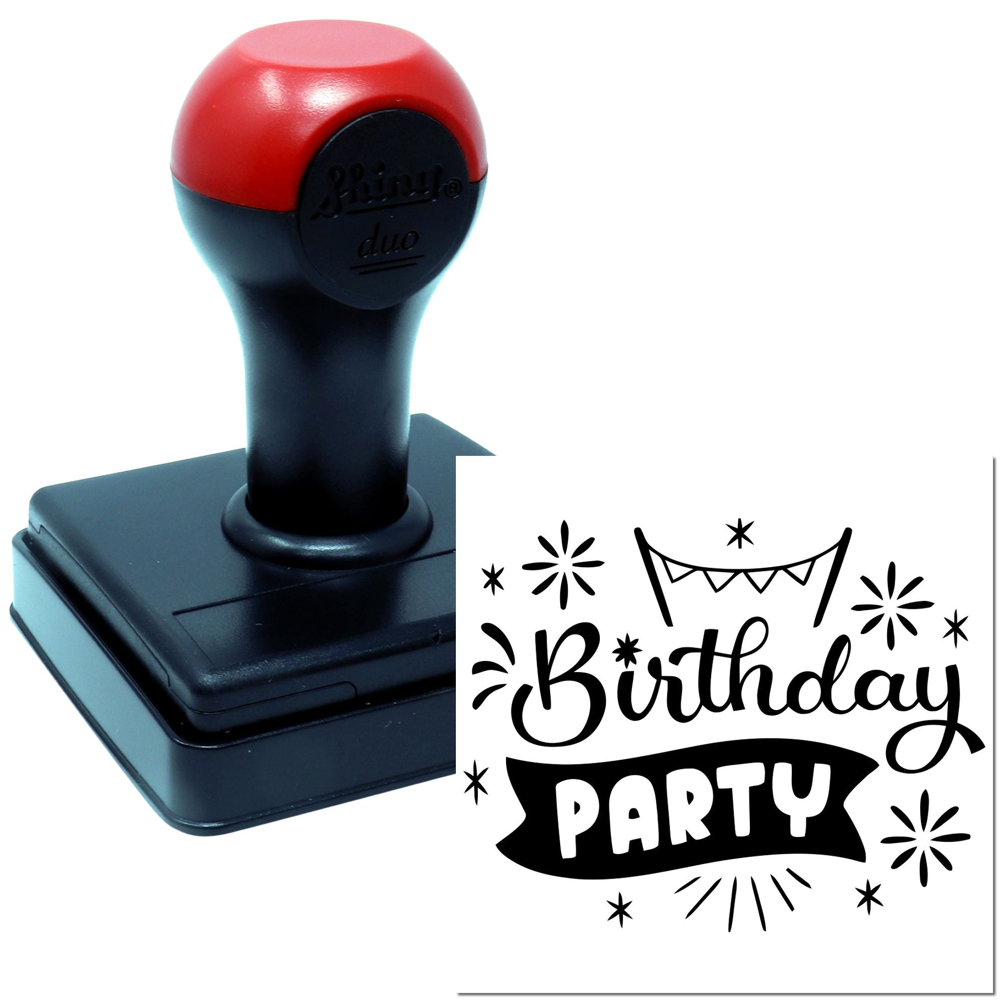 Fiesta Hand Stamp – DIY Fiesta Card Stamp for Party Card Making