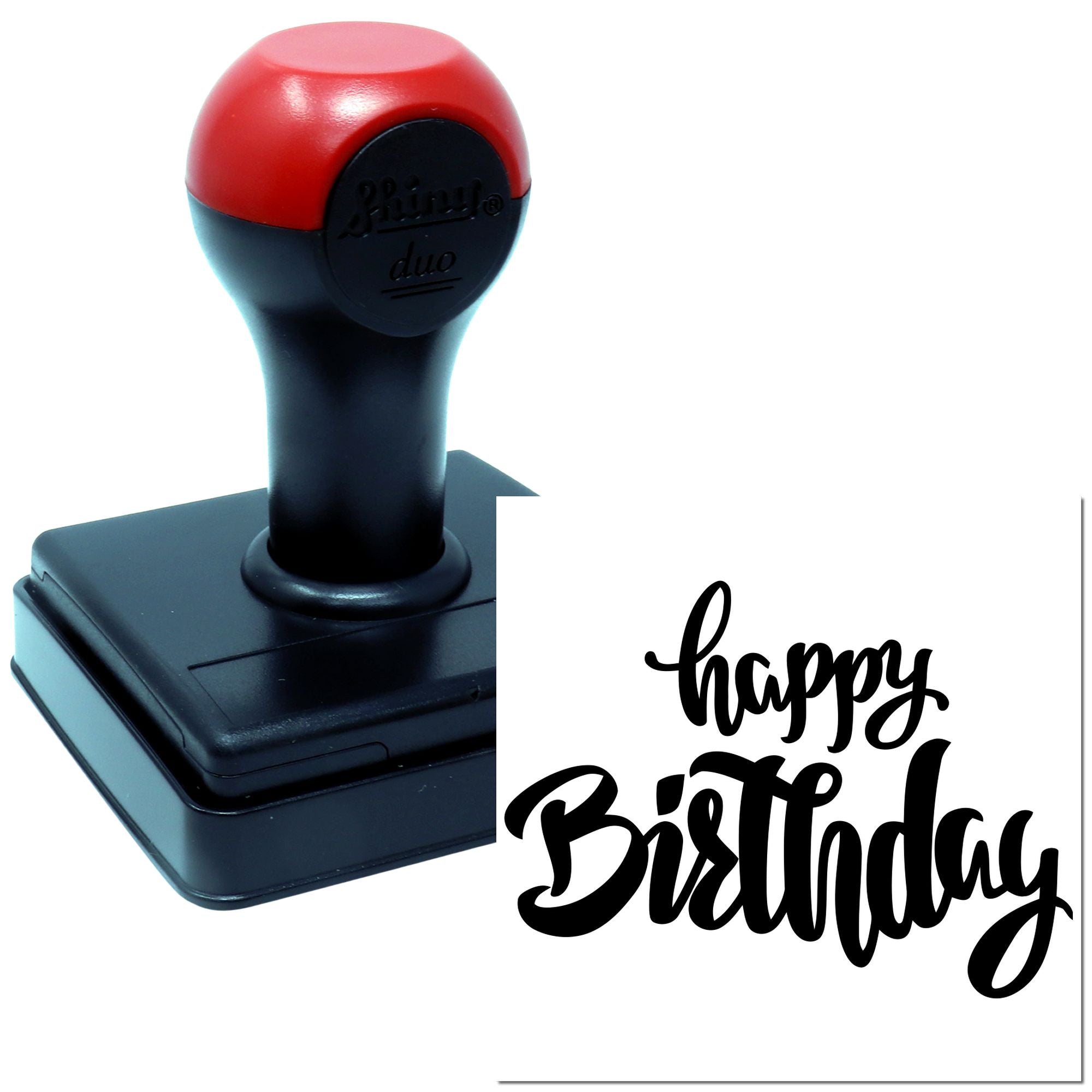 Handprint Birthday Stamp DIY Invitation Craft Stamp for Kids Parties