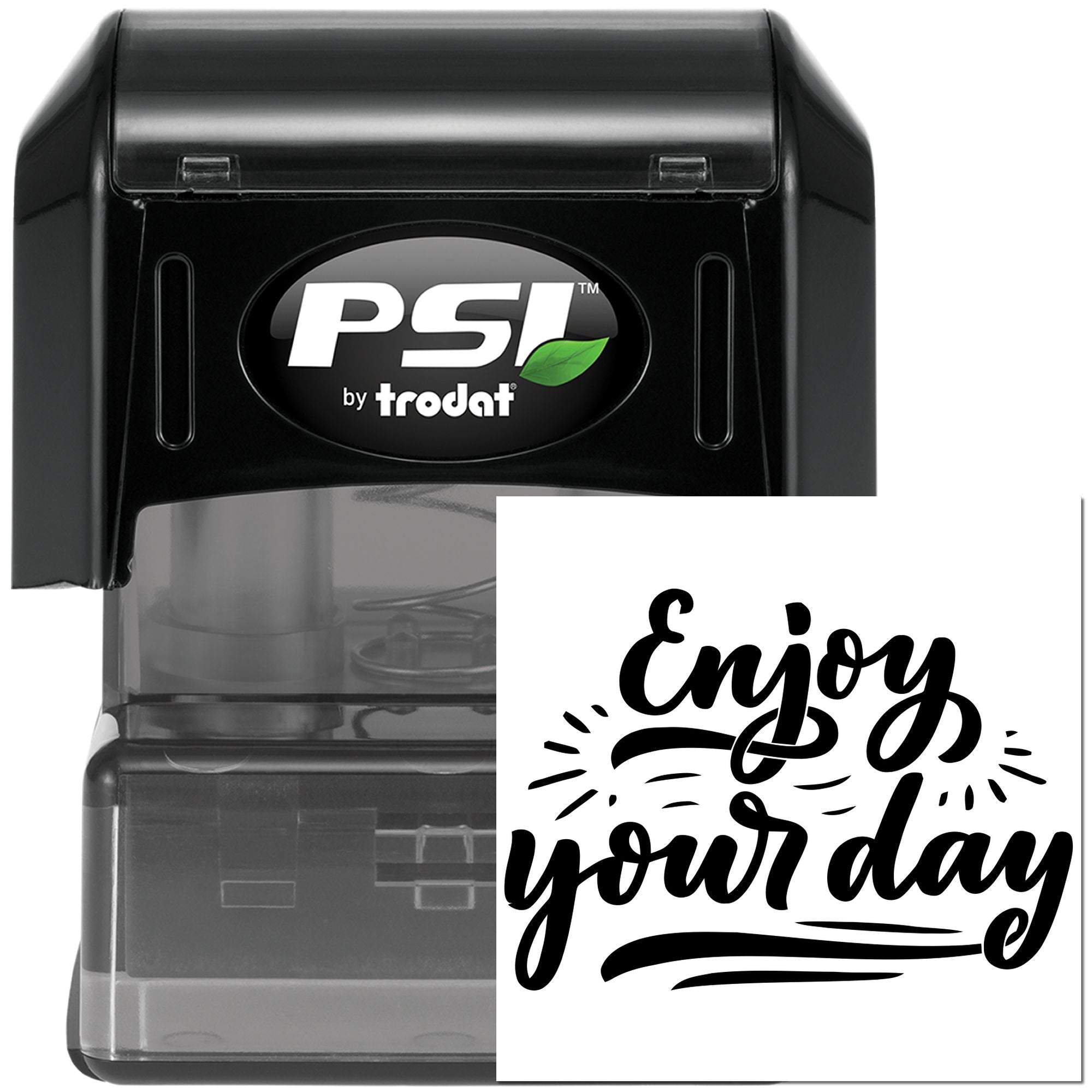 PSI Pre-Inked Music Stamp – Joyful Tune Scrapbooking Stamp for Cards