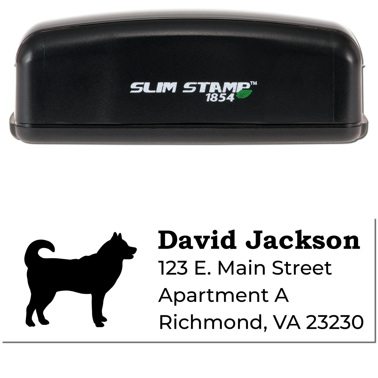 Custom Husky Address Stamp - Slim Pre-Inked, Handmade & Personalized ...