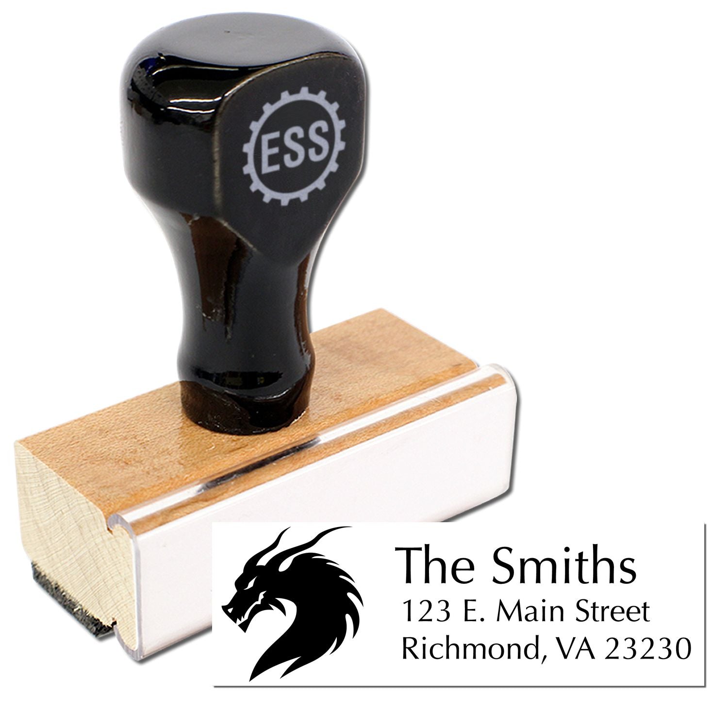 Customizable Return Address Stamper - Ember Dragon Design | Spiritual ...