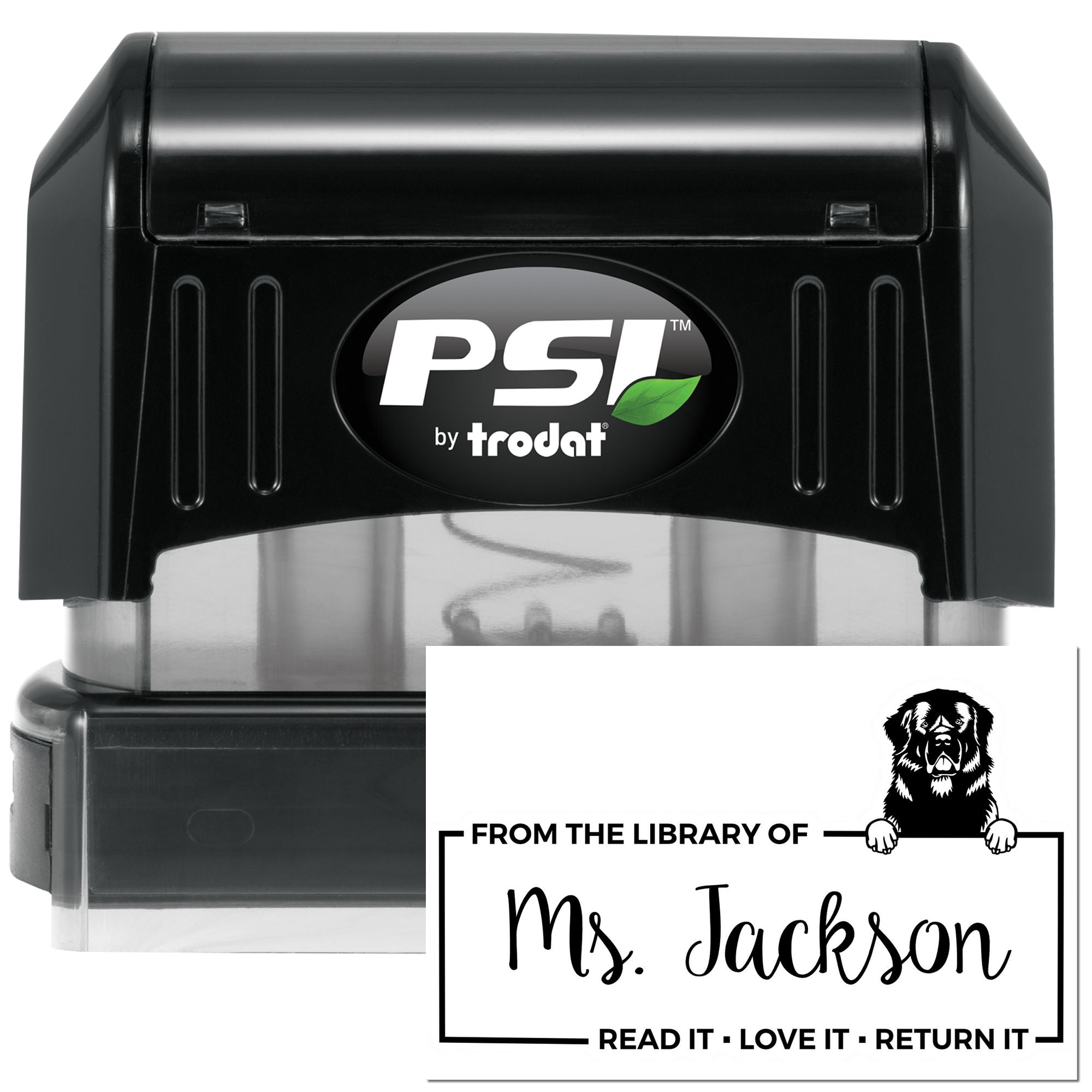 Custom Made Keep It, Love It, Return It Stamp & Borrowed Book Reminder ...