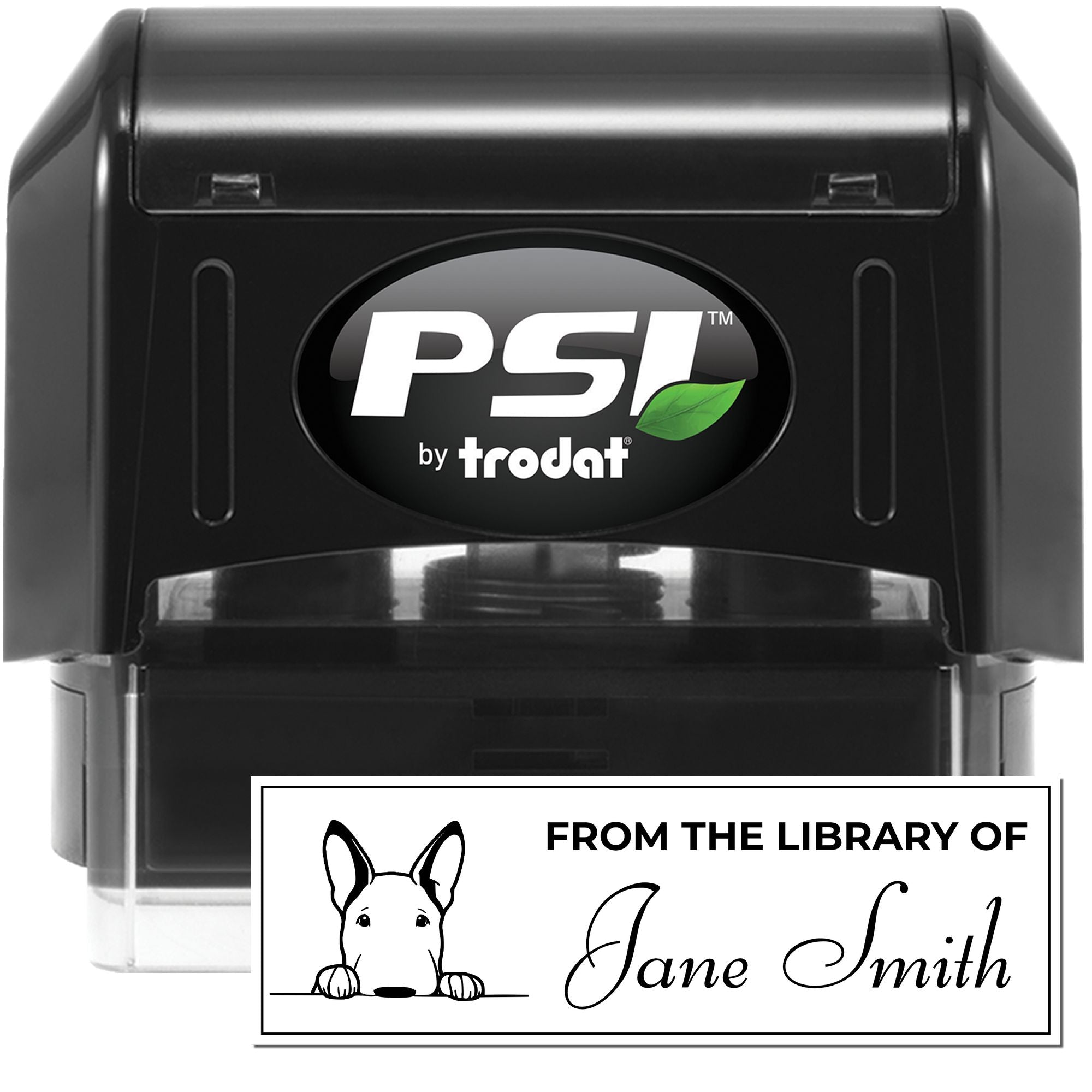 Custom Bull Terrier From The Library Of Stamp | Personalized Gift For ...