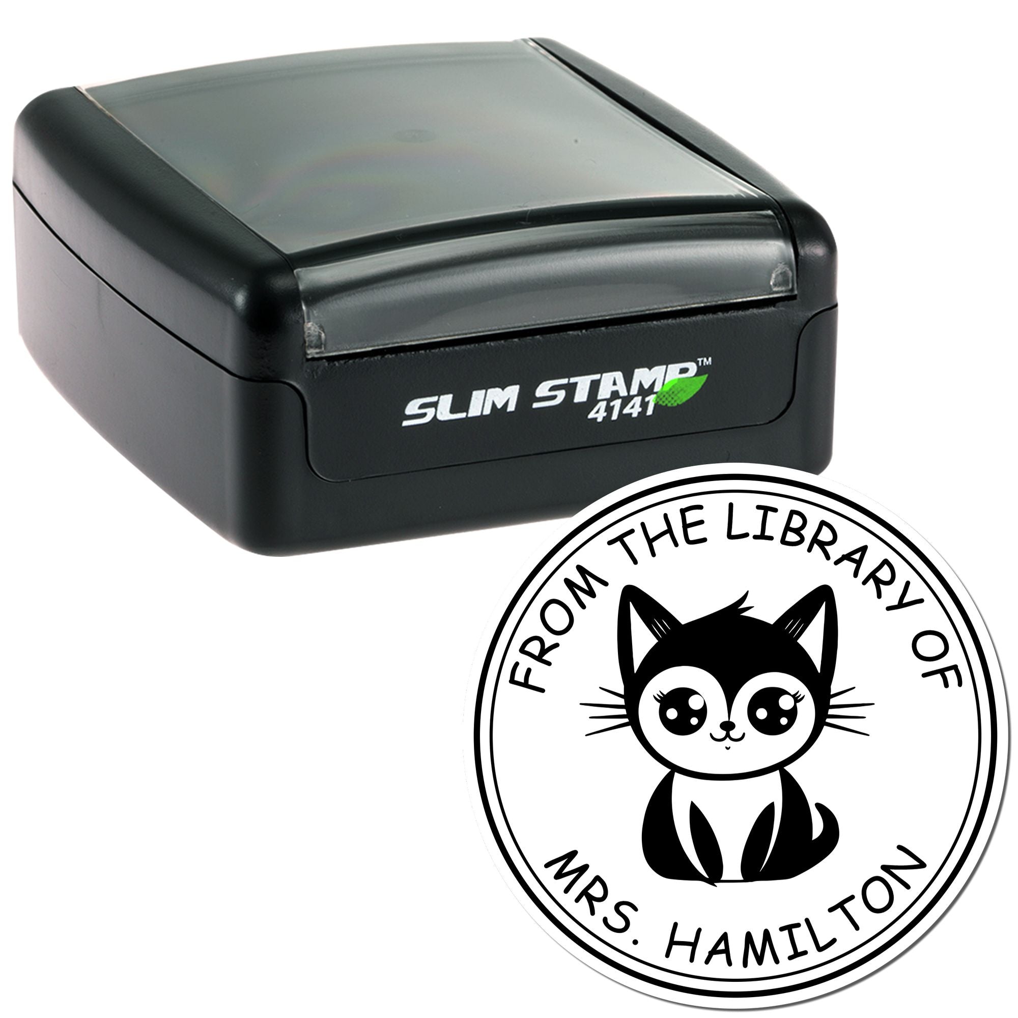 Personalized Book Name Stamper | Custom This Book Belongs To Stamp with ...