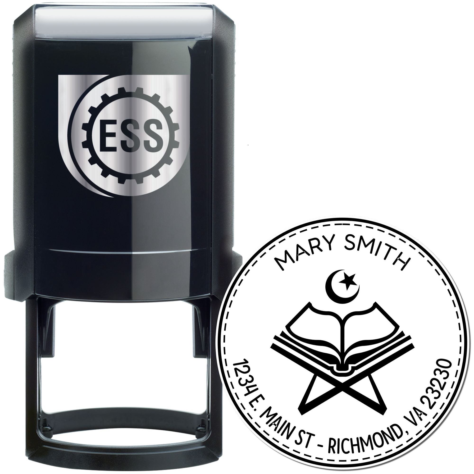Personalized & Customized Home Stamper: Self-Inking Beautiful Words ...