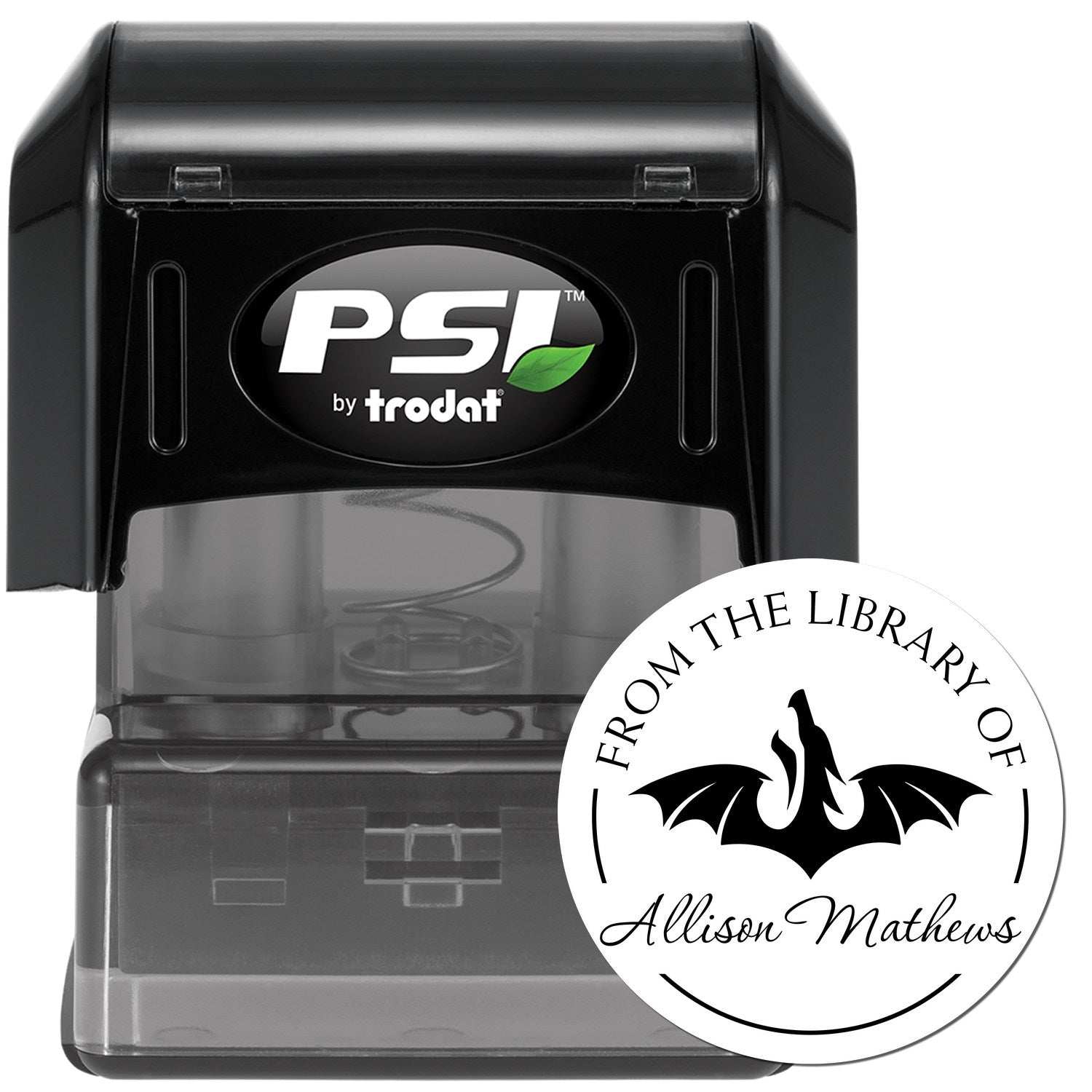 Custom From The Library Of Stamp & Custom Made Name Stamper – PSI Pre ...
