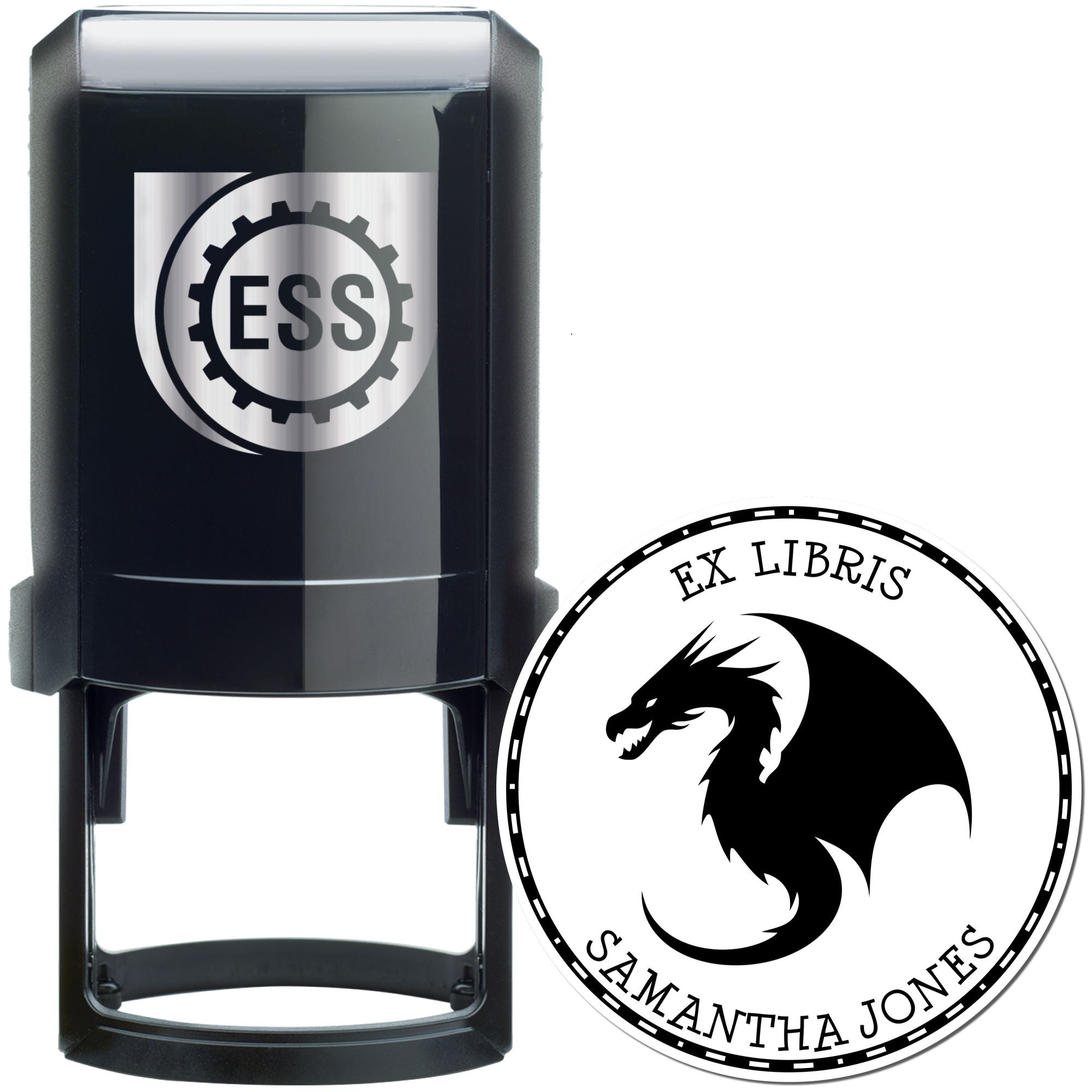 Self-Inking Aether Breath Custom Reader Stamp | Engineer Seal Stamps