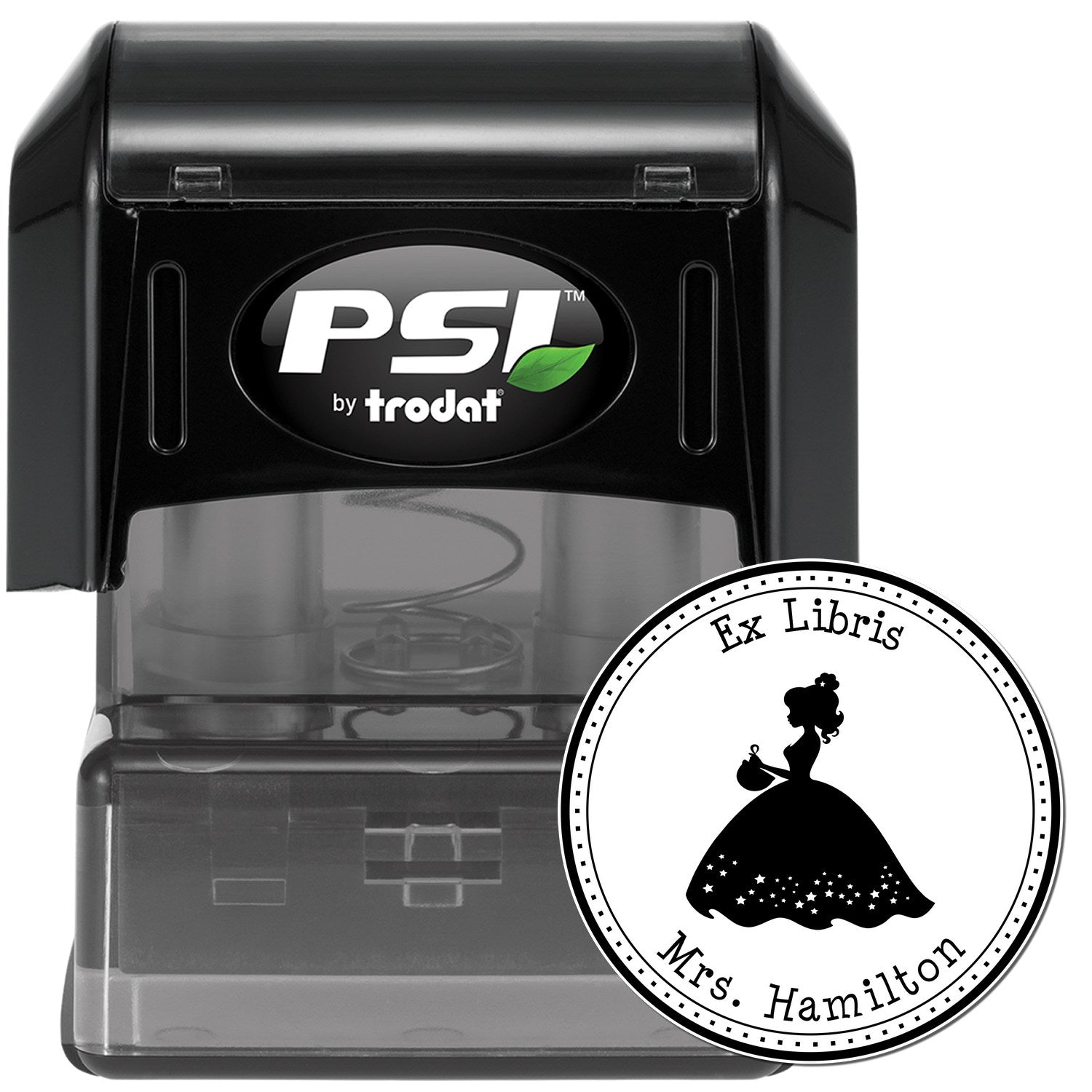 Personalizable Princess Eloise Pre-Inked Book Monogram Stamp ...