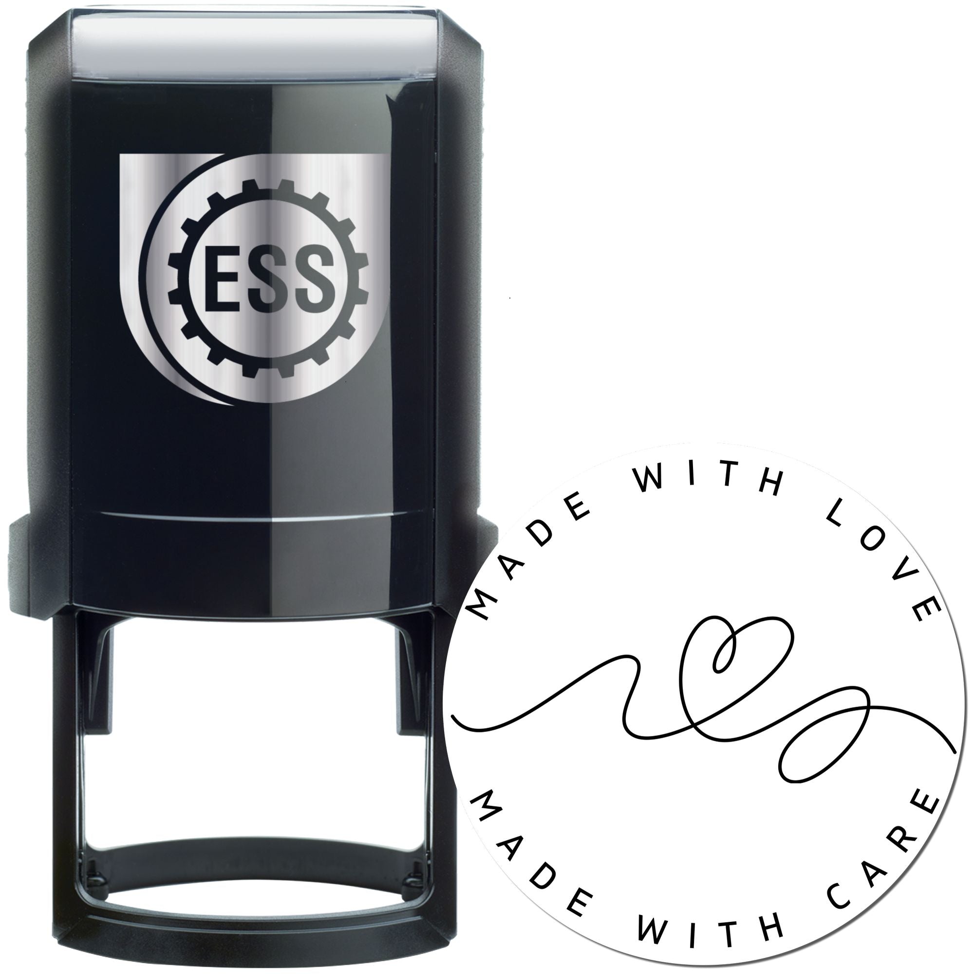 Customizable Handcrafted Rubber Stamp for Small Business Owners ...