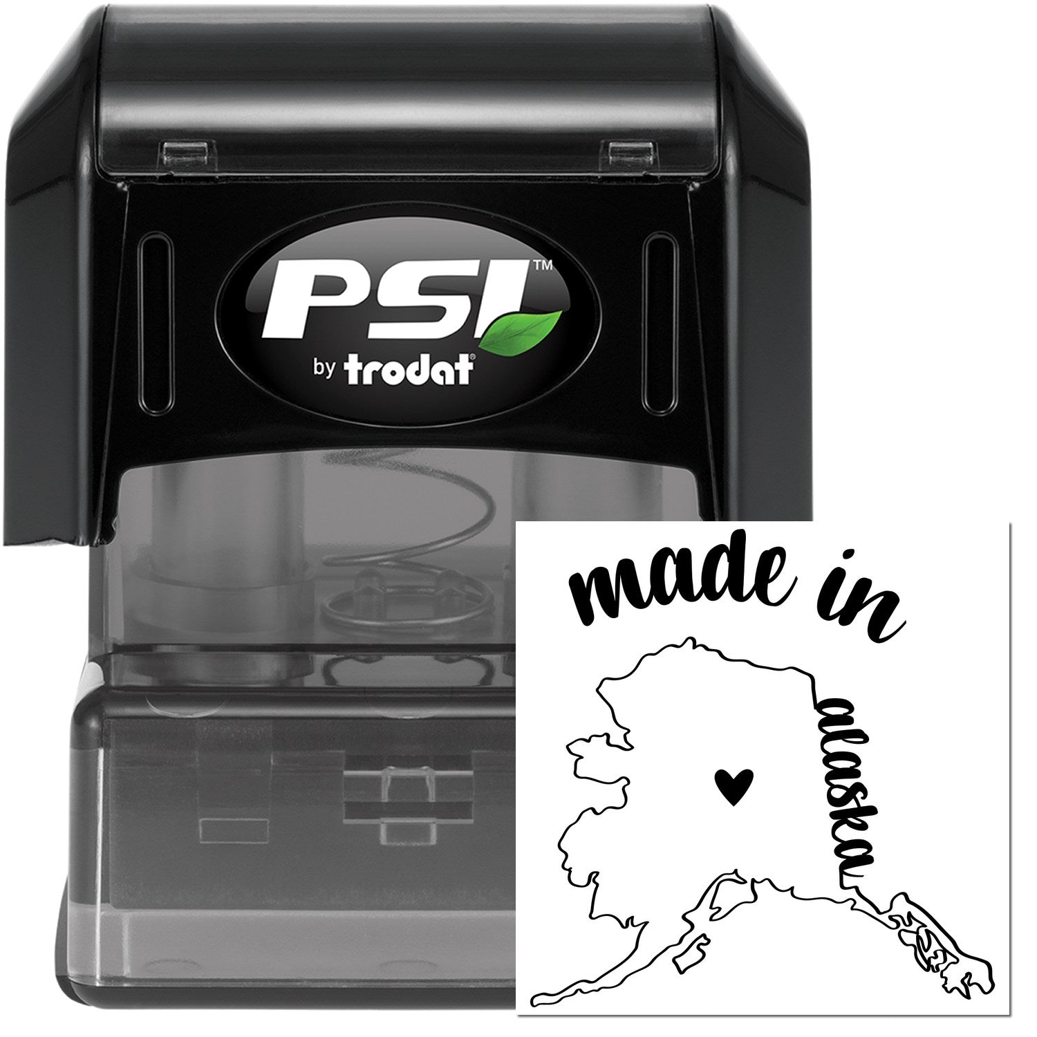 Made in Alaska Stamp - Pre-Inked AK Stamp for Crafts & DIY Projects ...