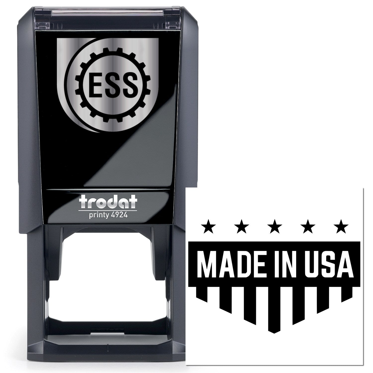 Genuine USA Self-Inking Patriotic Quality Seal Stamp - Homegrown in USA ...