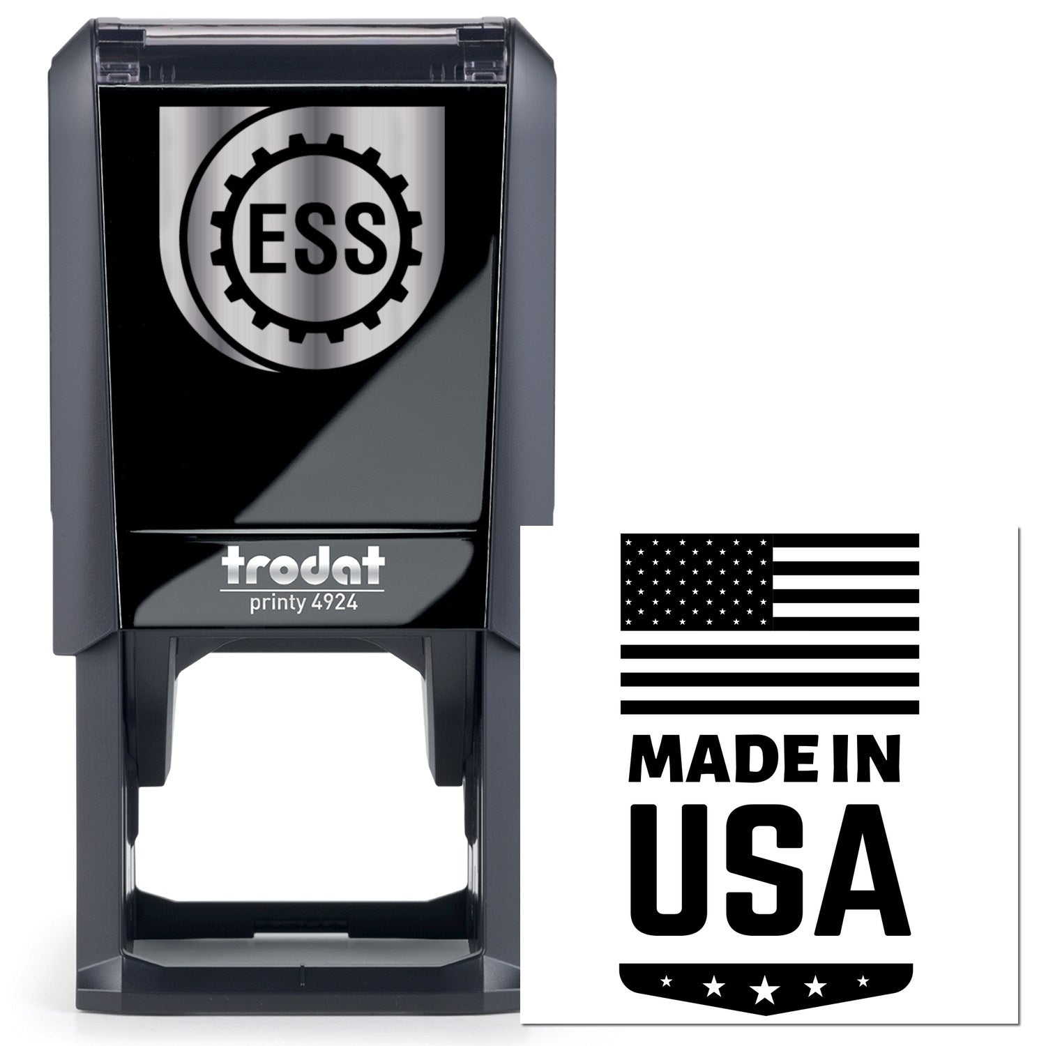 Self-Inking Emblem Stamp Made in the USA - Perfect for Non-Profits ...
